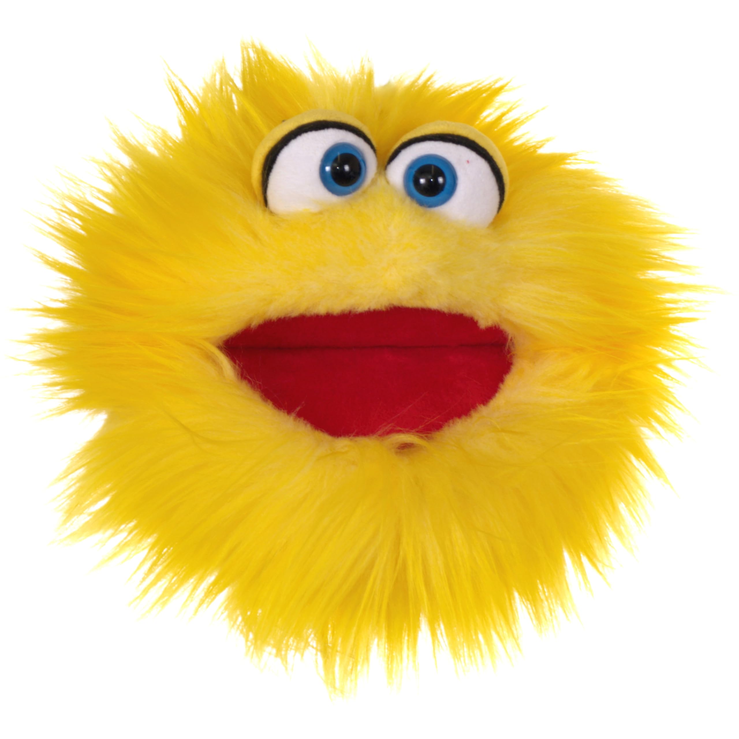 Snapklik.com : Living Puppets - Woo The 9-Inch Yellow Friendly Monster