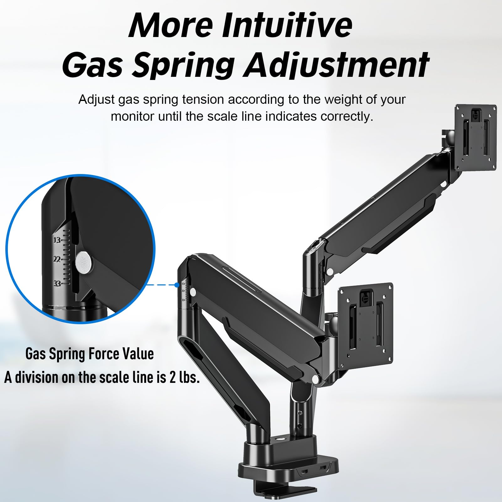 Snapklik.com : MOUNTUP Dual Monitor Mount Fits 13-39 Screen, Ultrawide ...