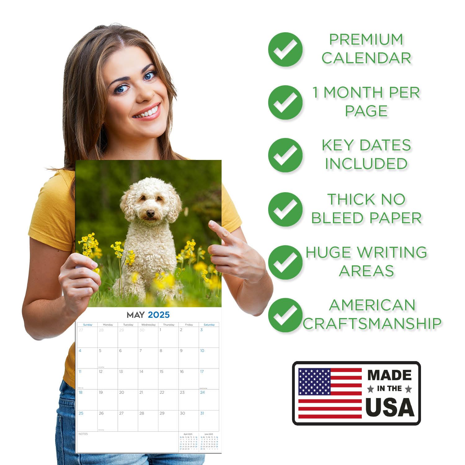 Snapklik.com : 2026 Cockapoo Calendar - Dog Breed Wall Calendar - 12 X ...