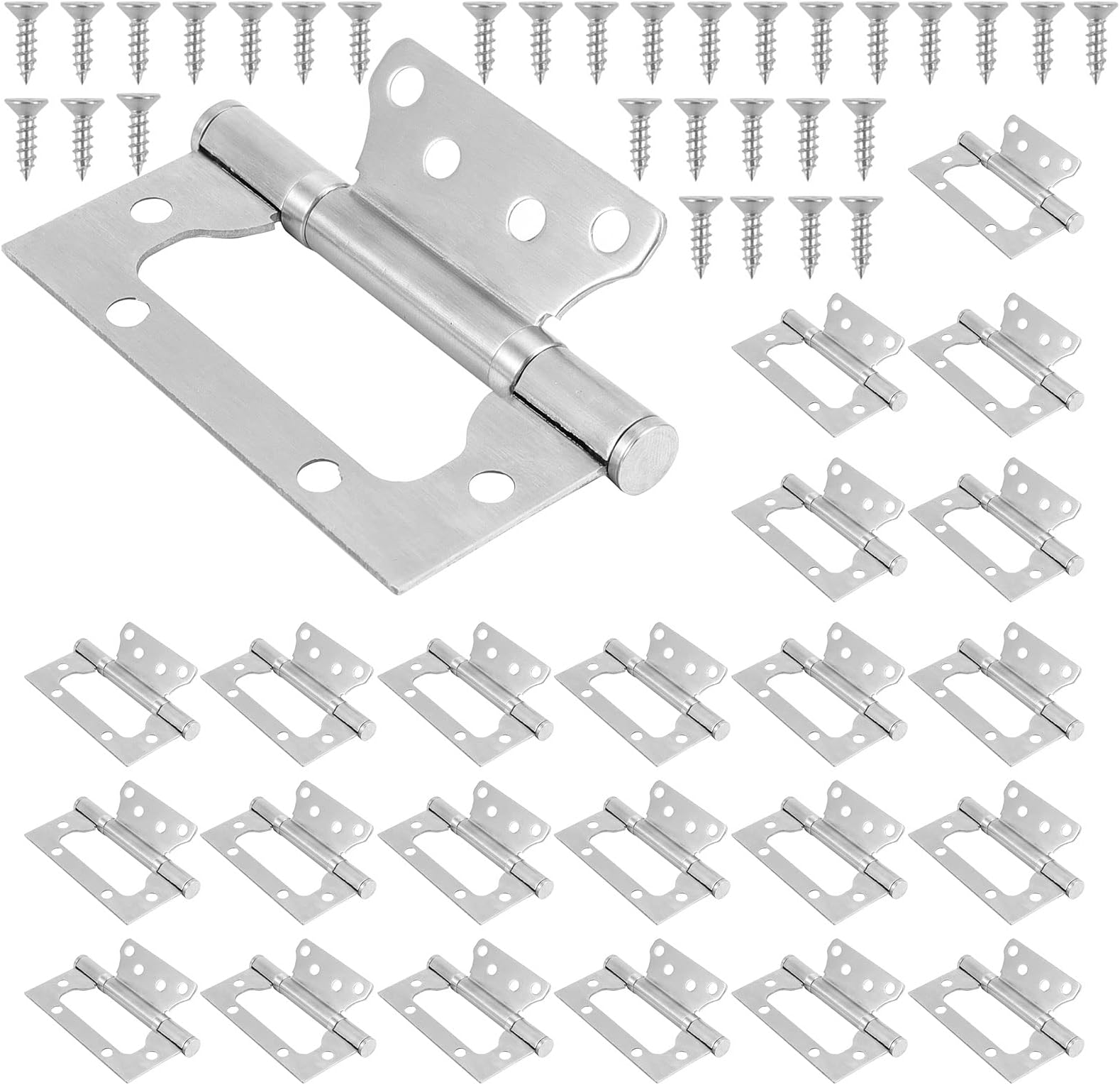 Three Leaf Non-Mortised Hinge for Mobile Home & RV Interior 6 Packa ...