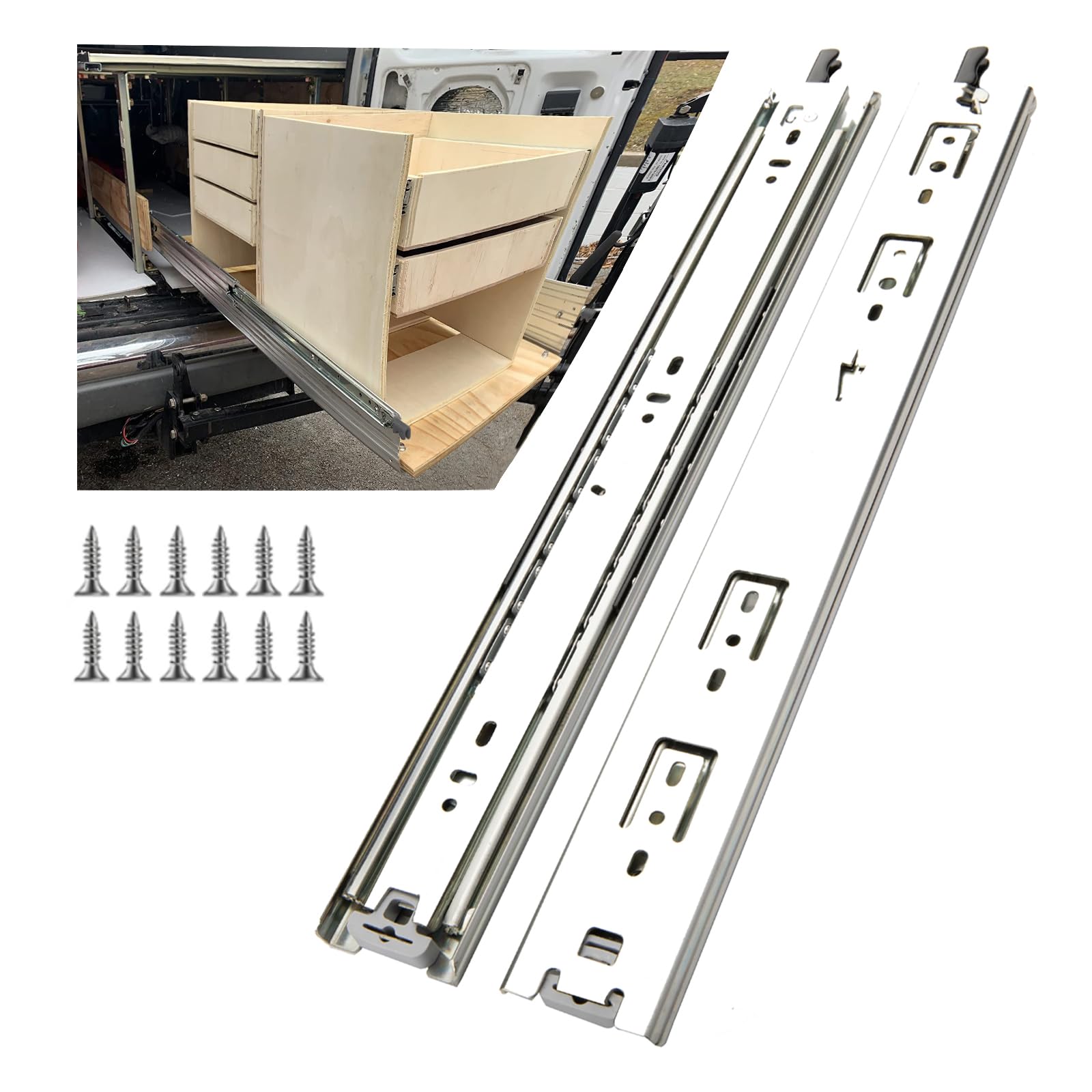 Snapklik.com : ZHUOJUN 1 Pair 150 Lb Load Capacity Heavy Duty Locking ...
