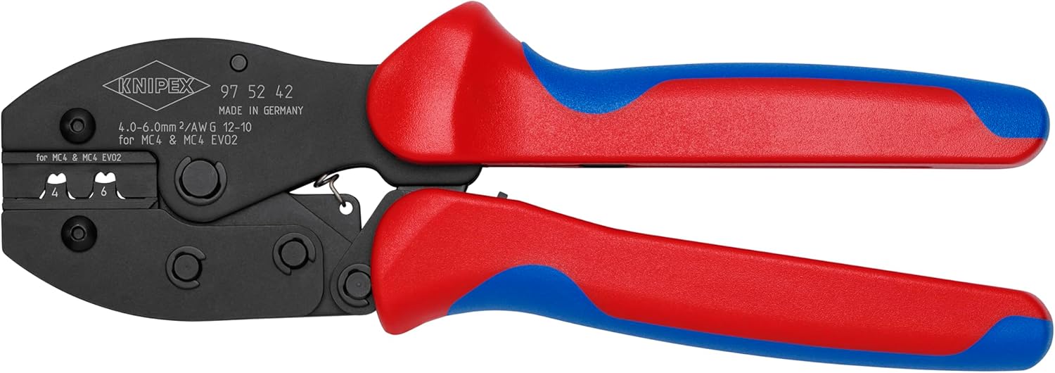 KNIPEX Tools 97 52 42 KNIPEX PreciForce® Crimping Pliers For MC4/MC4 ...