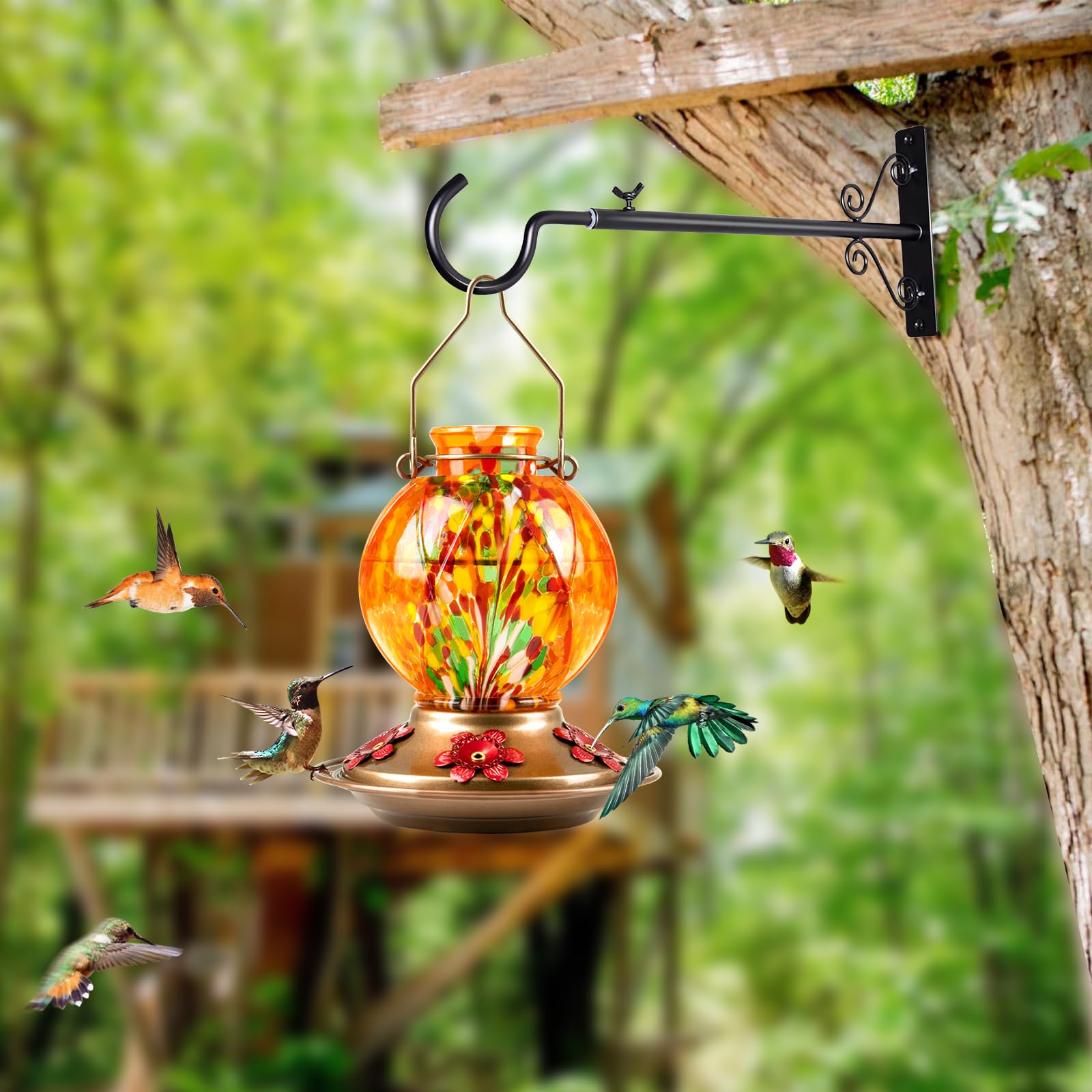Snapklik.com : BOLITE Hummingbird Feeder, Hummingbird Feeders For ...