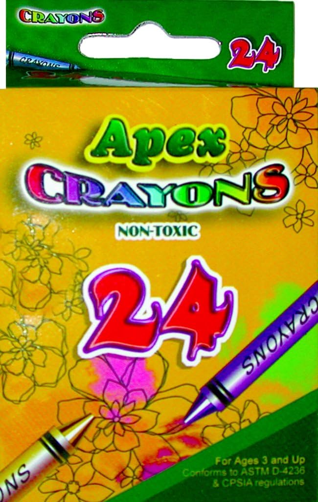 Amazon.com: Crayola 12 Boxes 4-ct. Crayon Party Favor Pack Colors ...