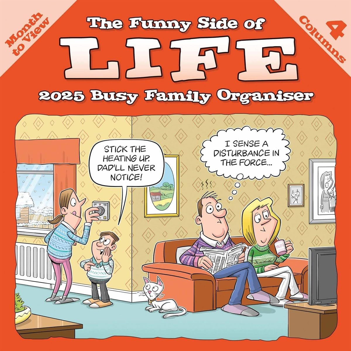 Funny Side of Life Wiro Wall Planner 2025 (PFP) : Amazon.co.uk ...