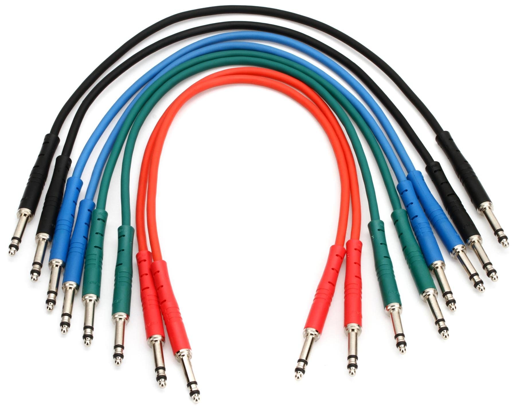 Amazon.com: Proco - StageMASTER STT-1-8PK TT Patch Cable 8-Pack - 1 ...