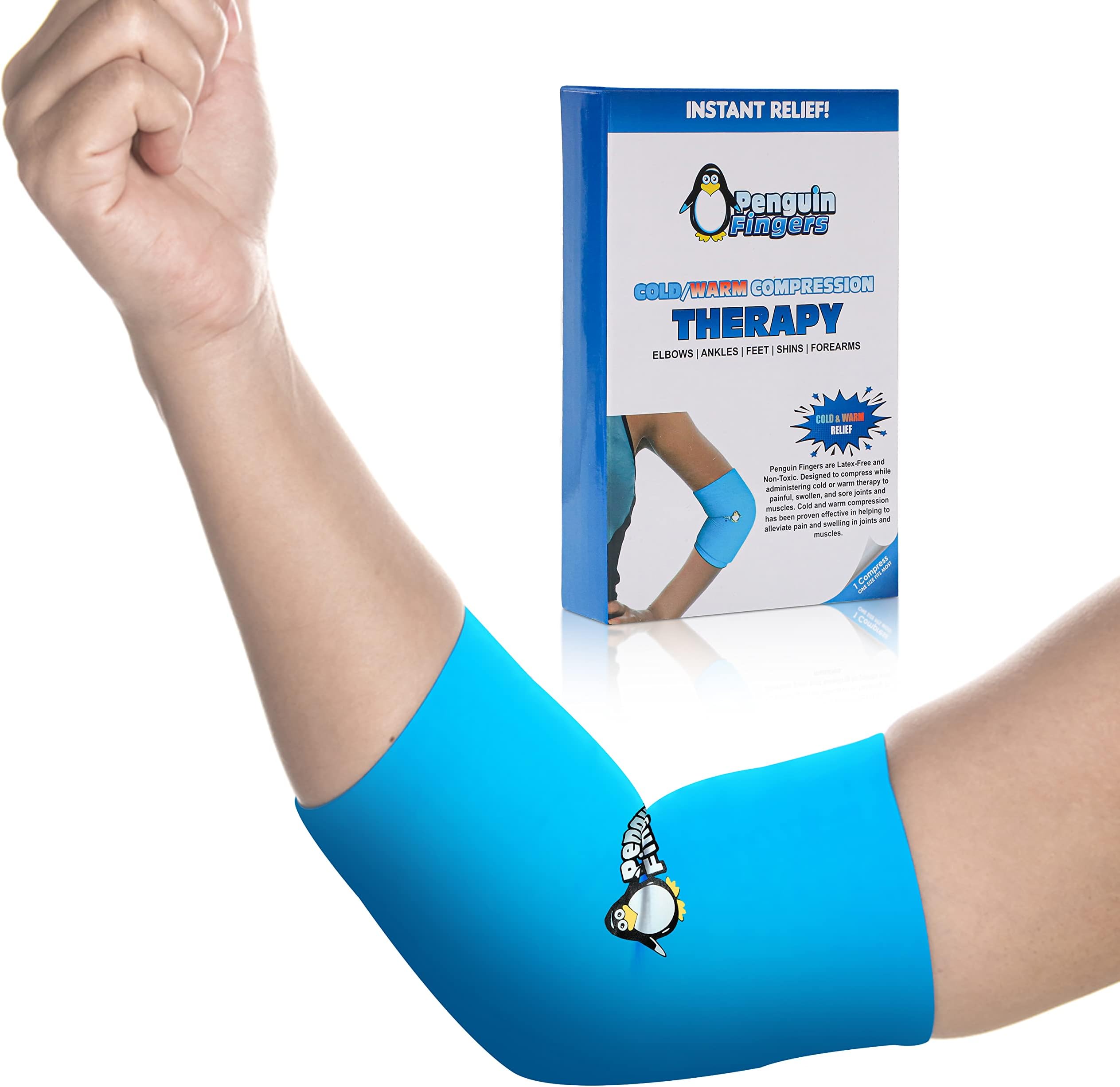 Amazon.com: NatraCure Cold Therapy Compression Sleeve for Injuries ...