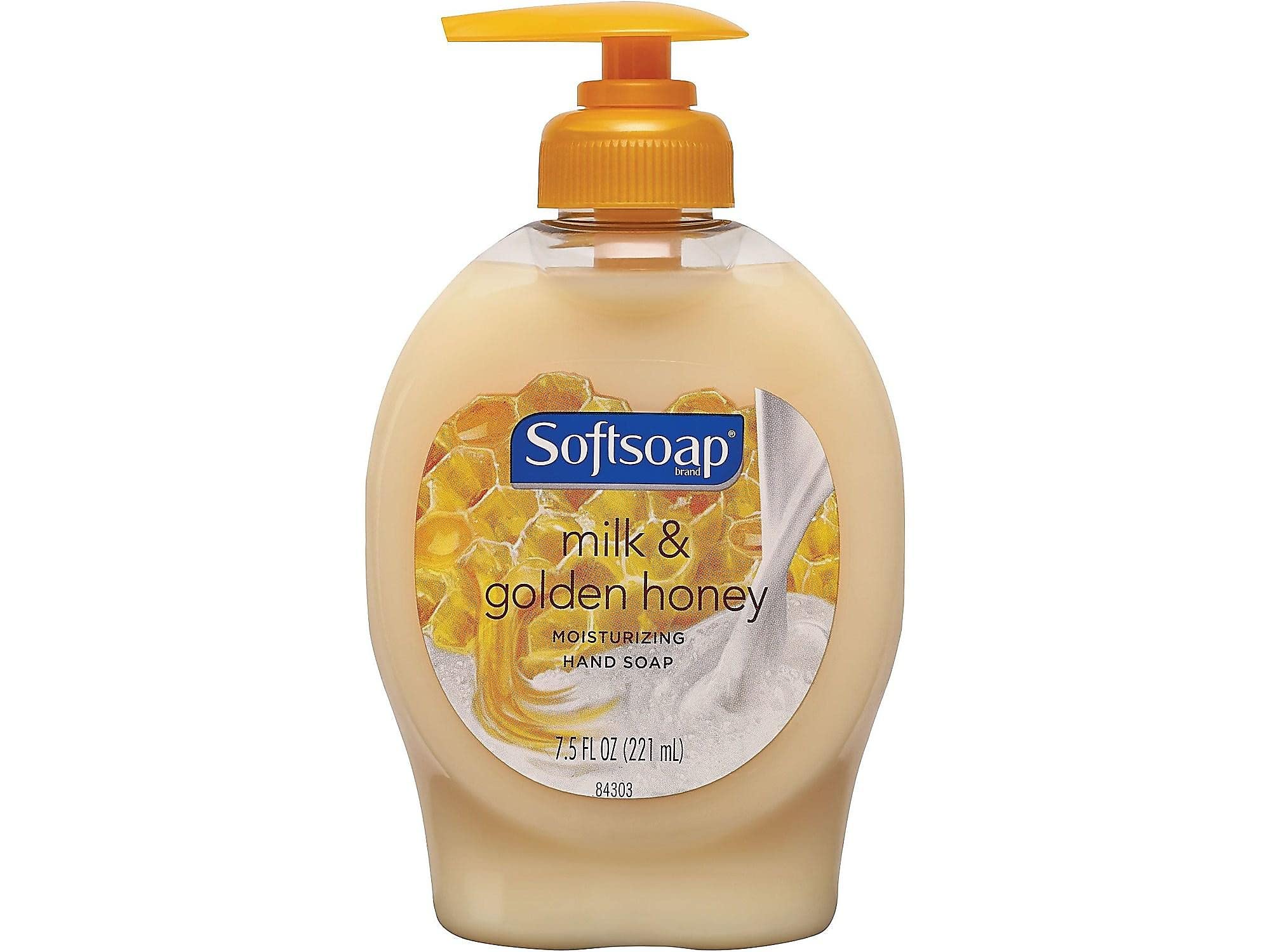 Softsoap Moisturizing Liquid Hand Soap Pump - Milk and Honey Scent Hand ...