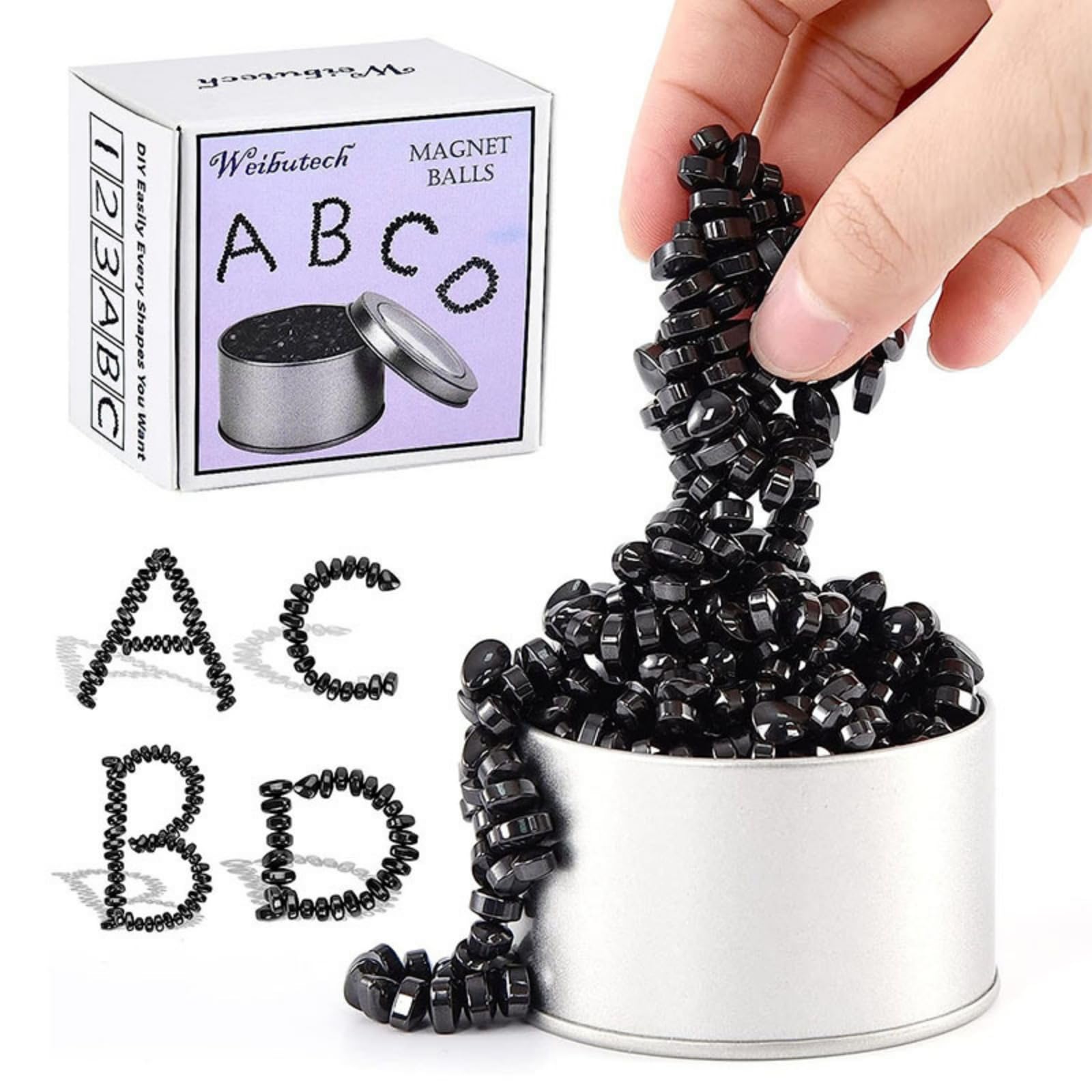 Playing with 1000 mini magnetic balls online