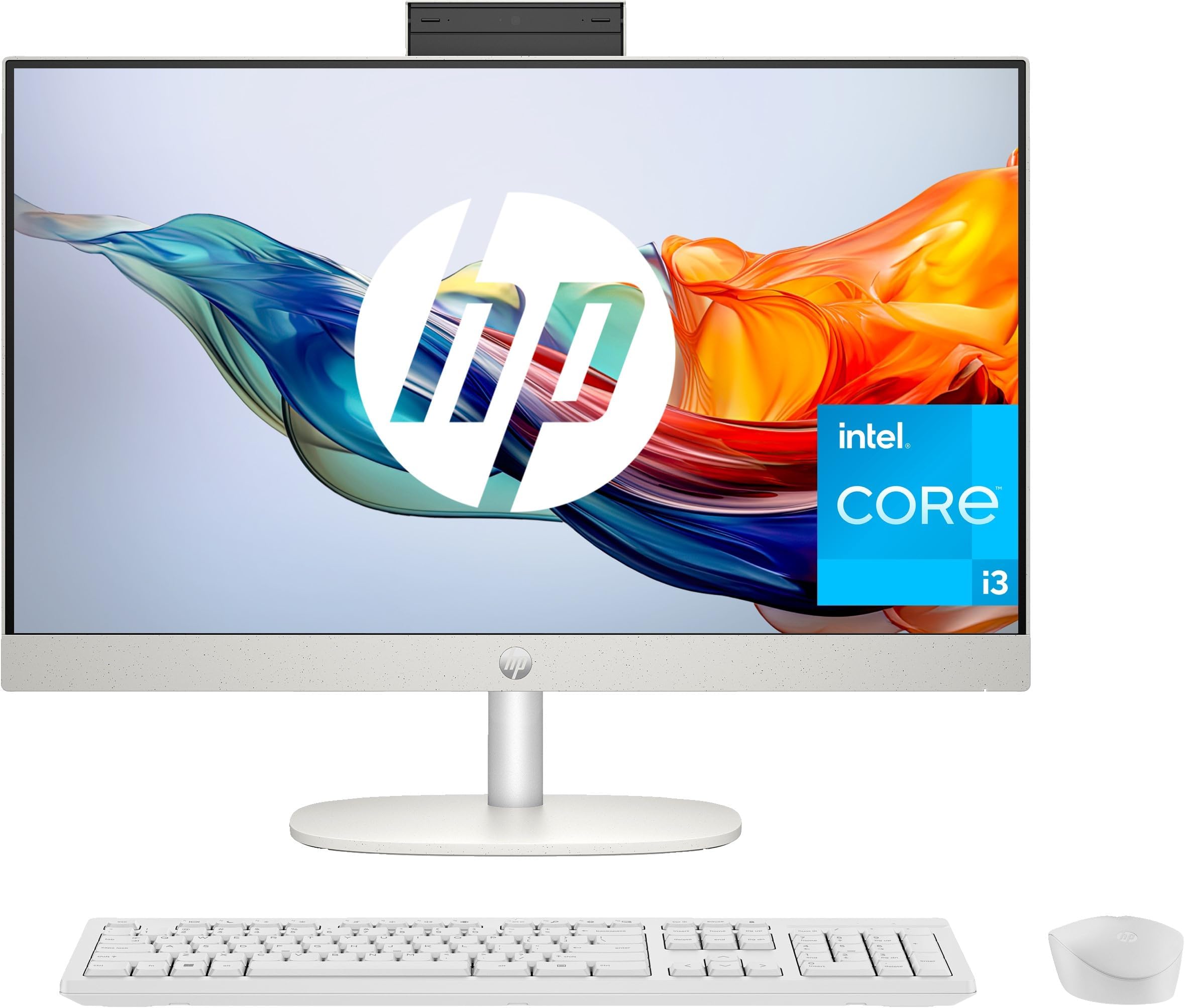 HP All-in-One 24-cr0013ss – Desktop-PC mit 23,8 Zoll FHD , Weiß ...