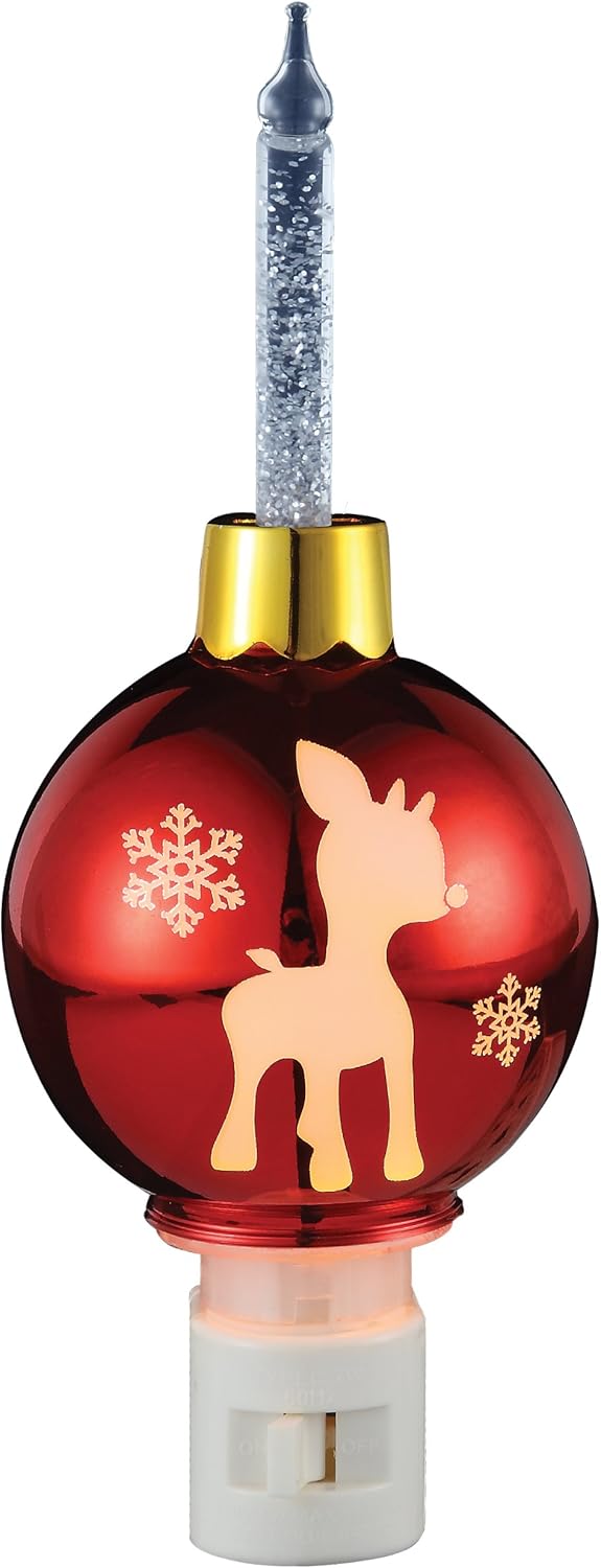 Amazon.com: Rudolph the Red Nose Reindeer Rudolph Silhouette Plug in ...