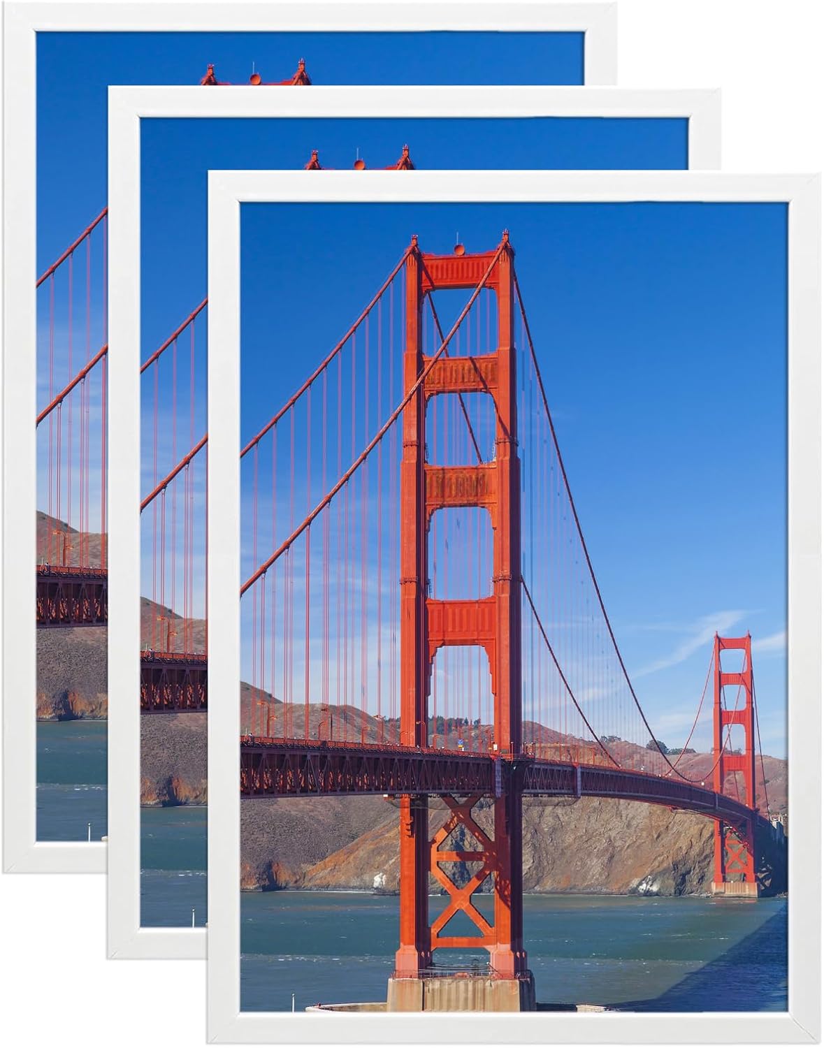 Amazon.com - WEARTER 16 x 24 Frame 3 Pack Poster Frames Solid Wood ...