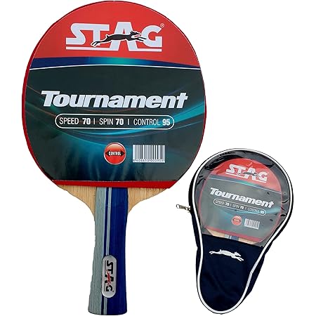Stag Iconic 5 Star Table Tennis (T.T) Racket| Premium ITTF Approved ...
