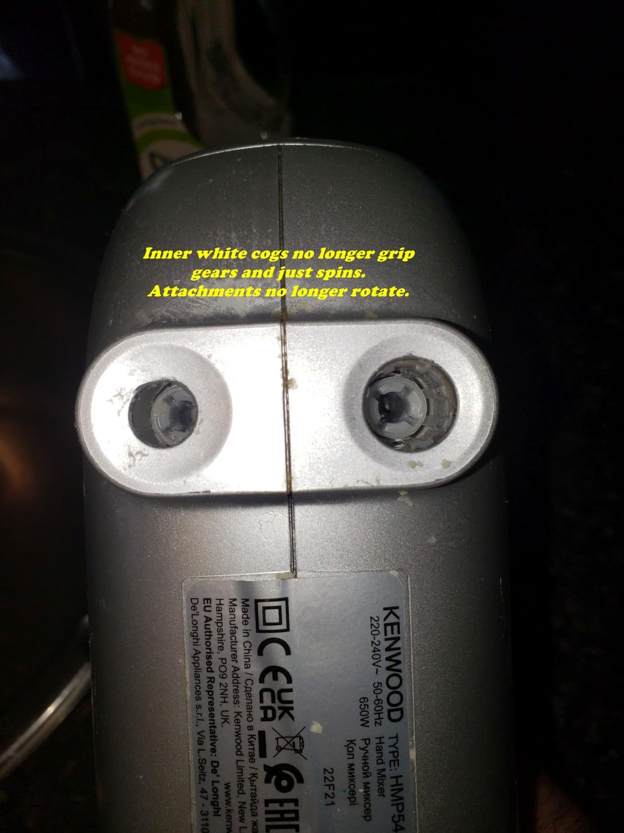 Kenwood Chefette Stand Mixer and Hand Mixer All-in-One HMP54. 000SI ...