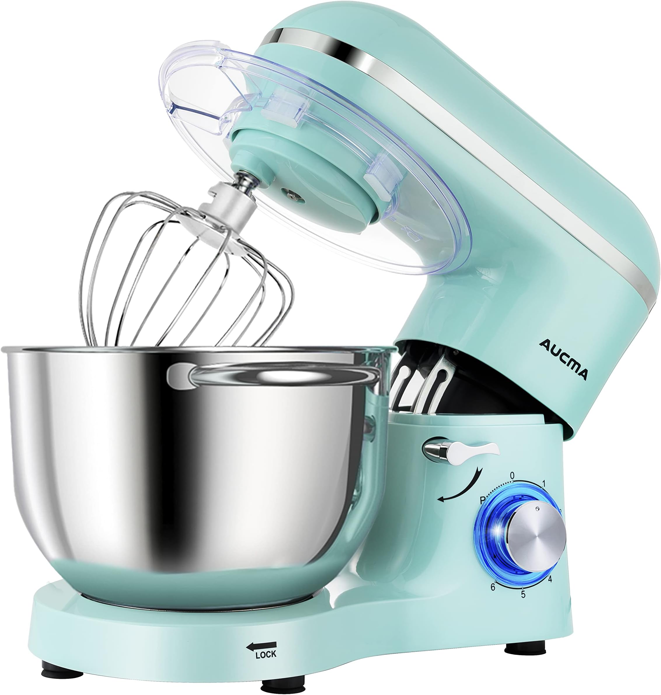 Amazon.com: Drew Barrymore 5.3QT Tilt-Head Stand Mixer | 300W Powerful ...