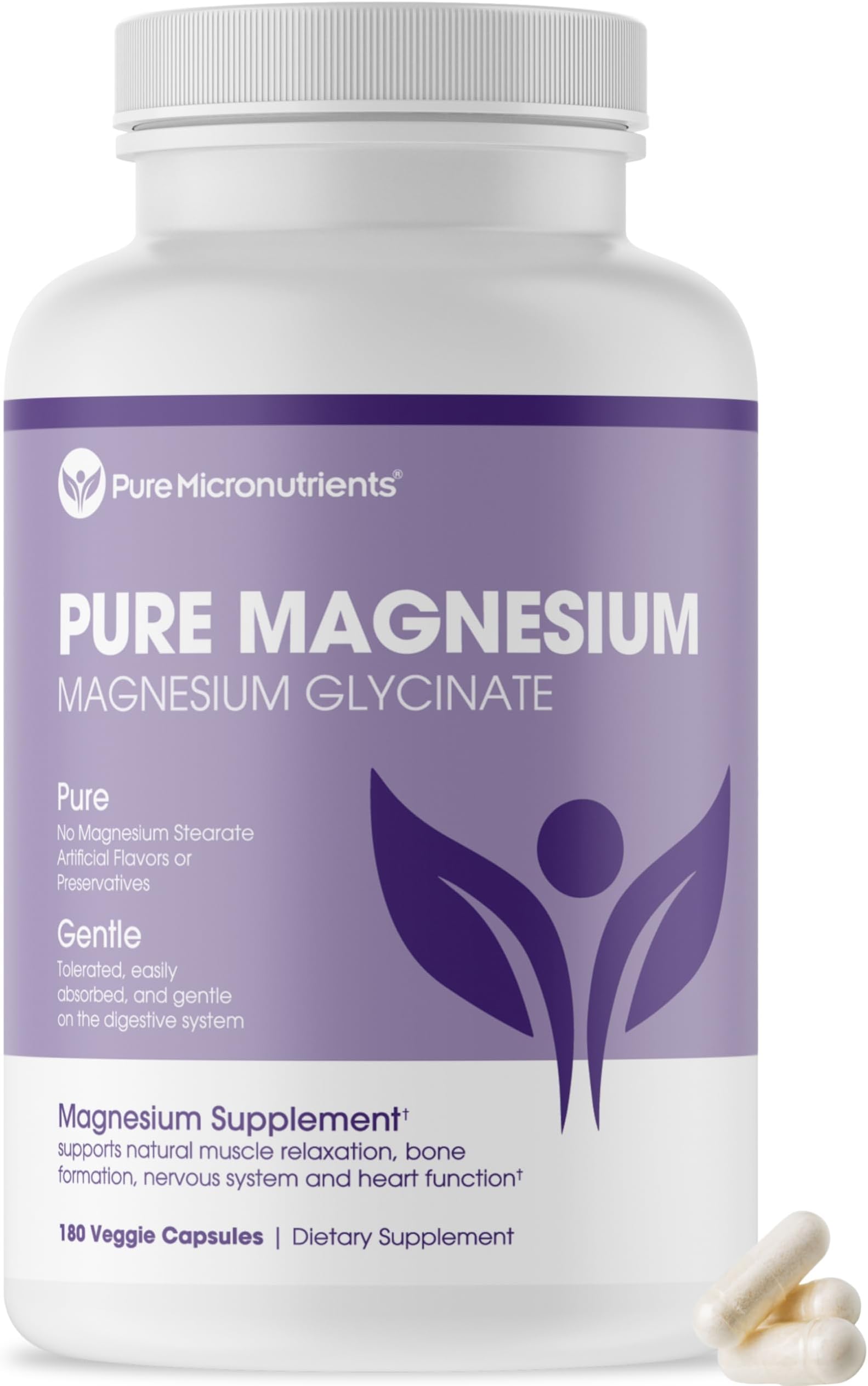 Amazon.com: Pure Micronutrients Magnesium Glycinate Supplement ...