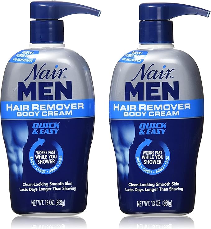 Nair Men Hair Removal Body Cream 13 oz (Pack of 2) : Amazon.ca: Beauty ...