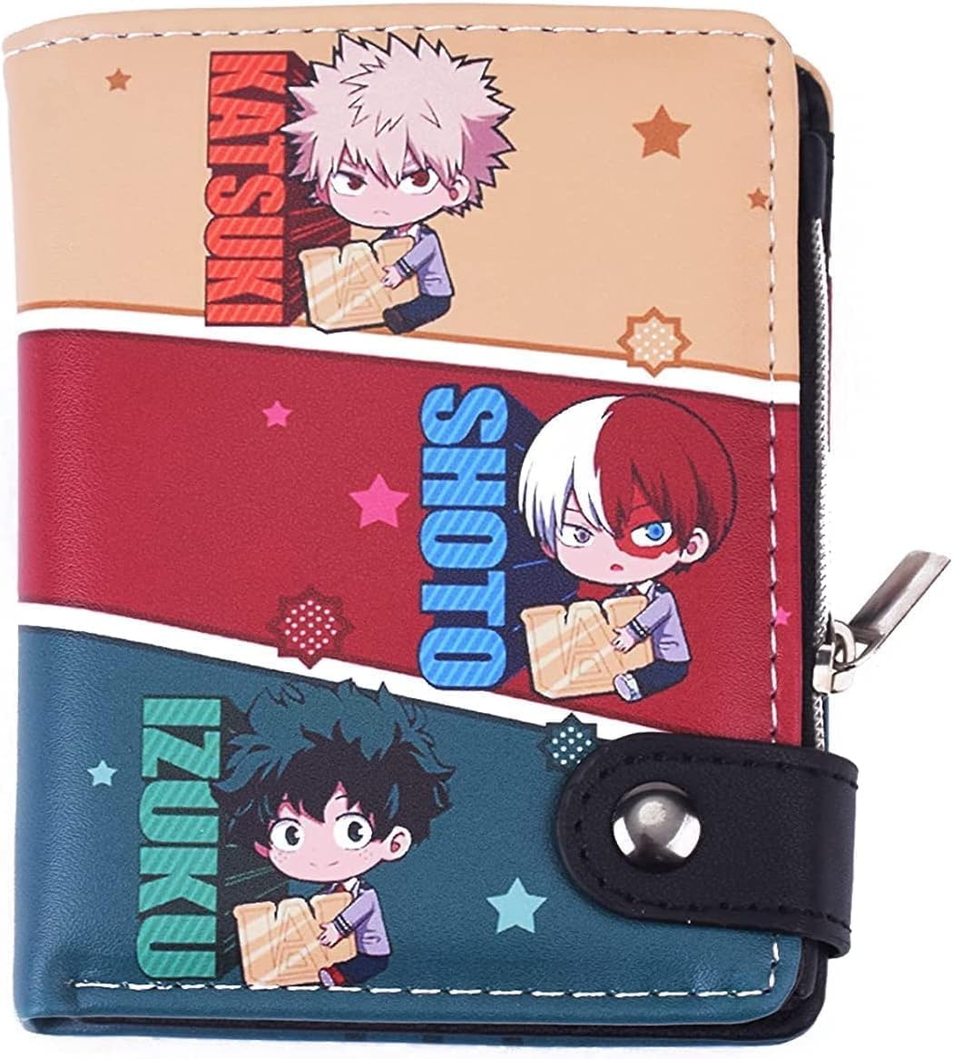 Amazon.com: JILANI HANDICRAFT Leather Anime Wallet, Leather Wallet ...