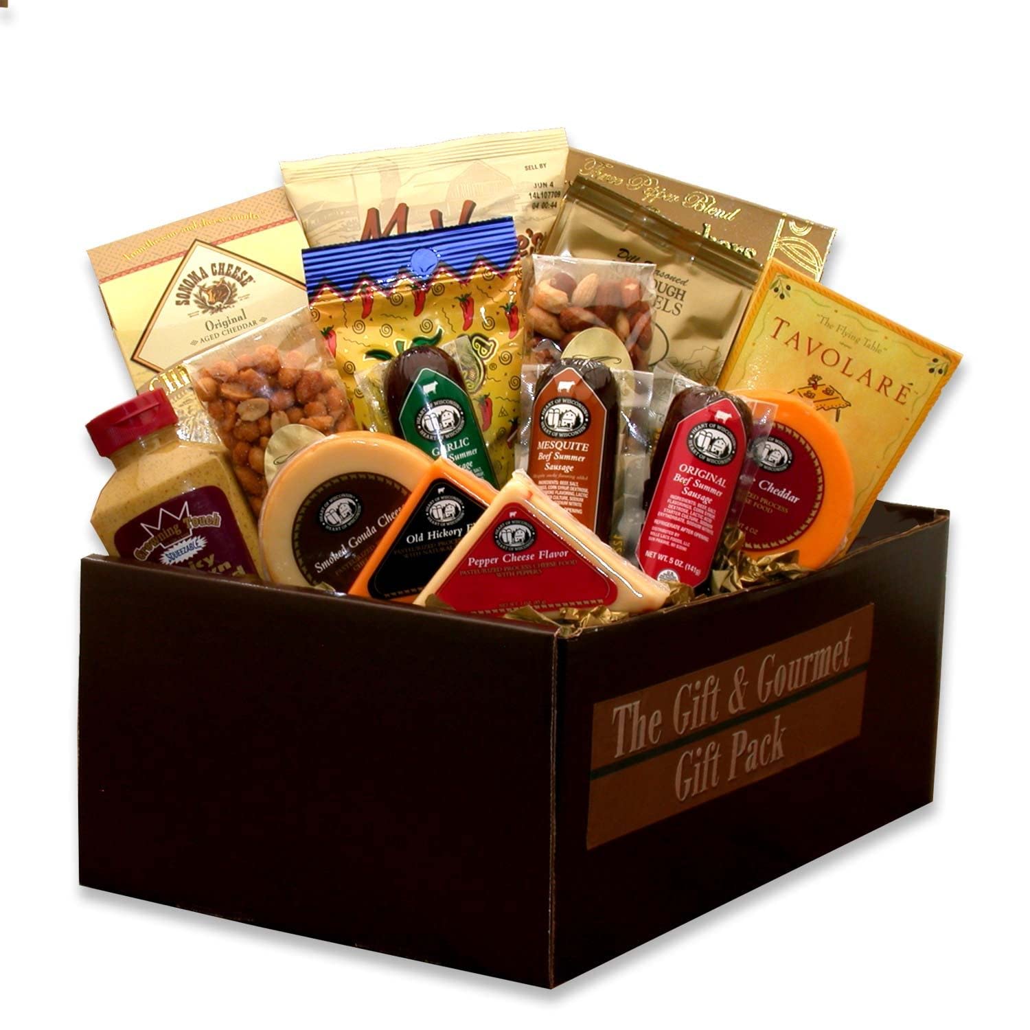 Amazon.com : Savory Selections Gift & Gourmet Gift Pack -sausage and ...