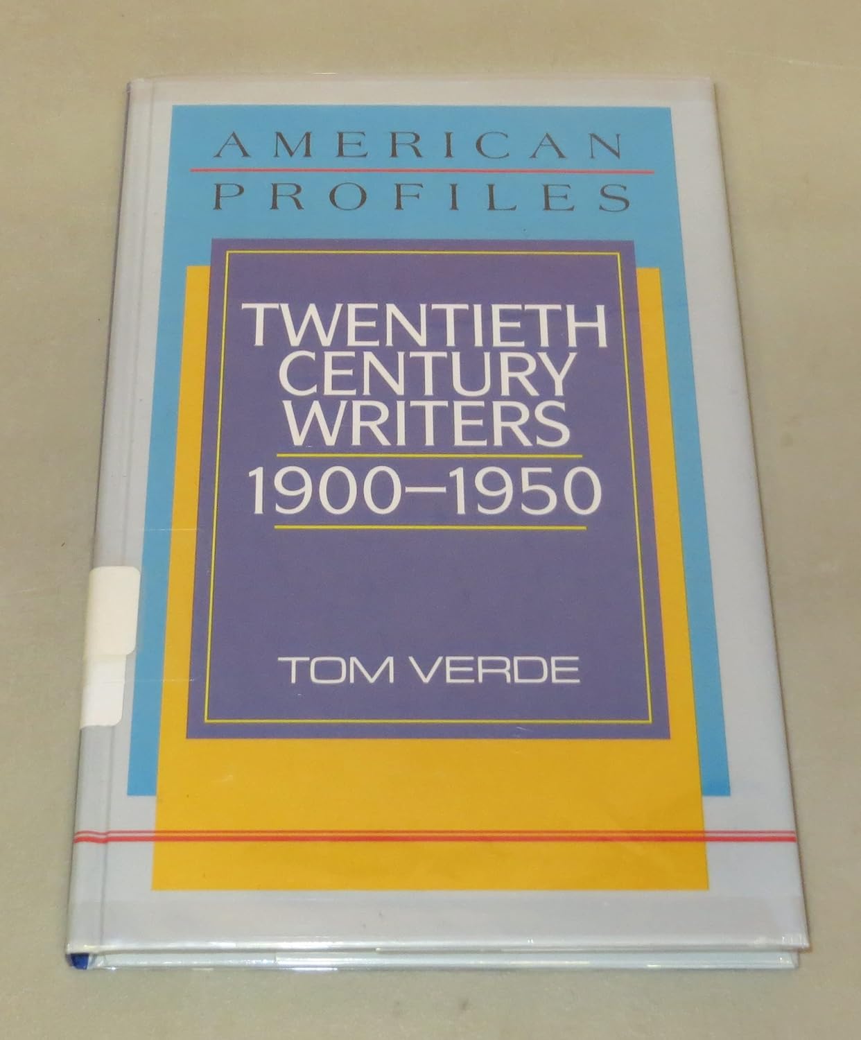 Amazon.com: Twentieth-Century Writers 1900-1950 (American Profiles ...