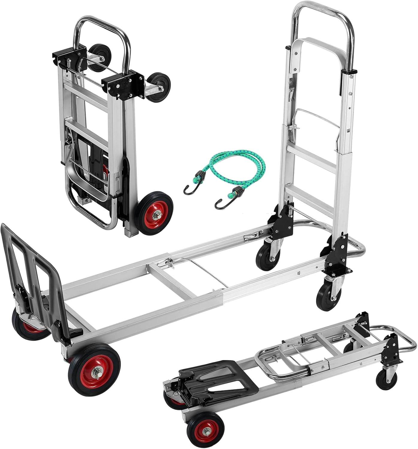 Aluminium Hand Truck Dolly Heavy Duty 440lbs Capacity, Stuffygreenus 2 ...