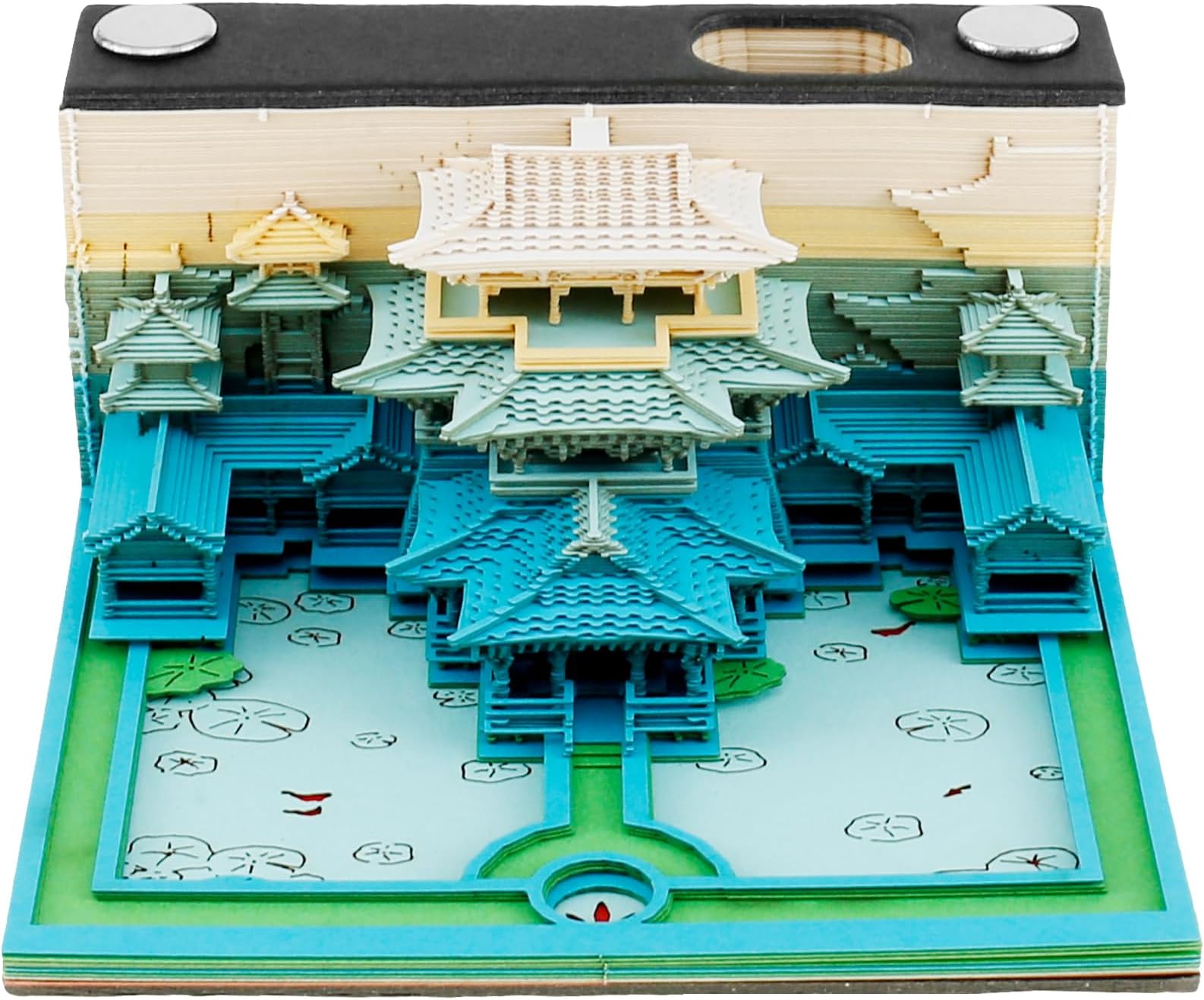 Amazon.com : HOTBEST 3D Memo Pad, 3D Sticky Notes Pad with Pen Holder ...