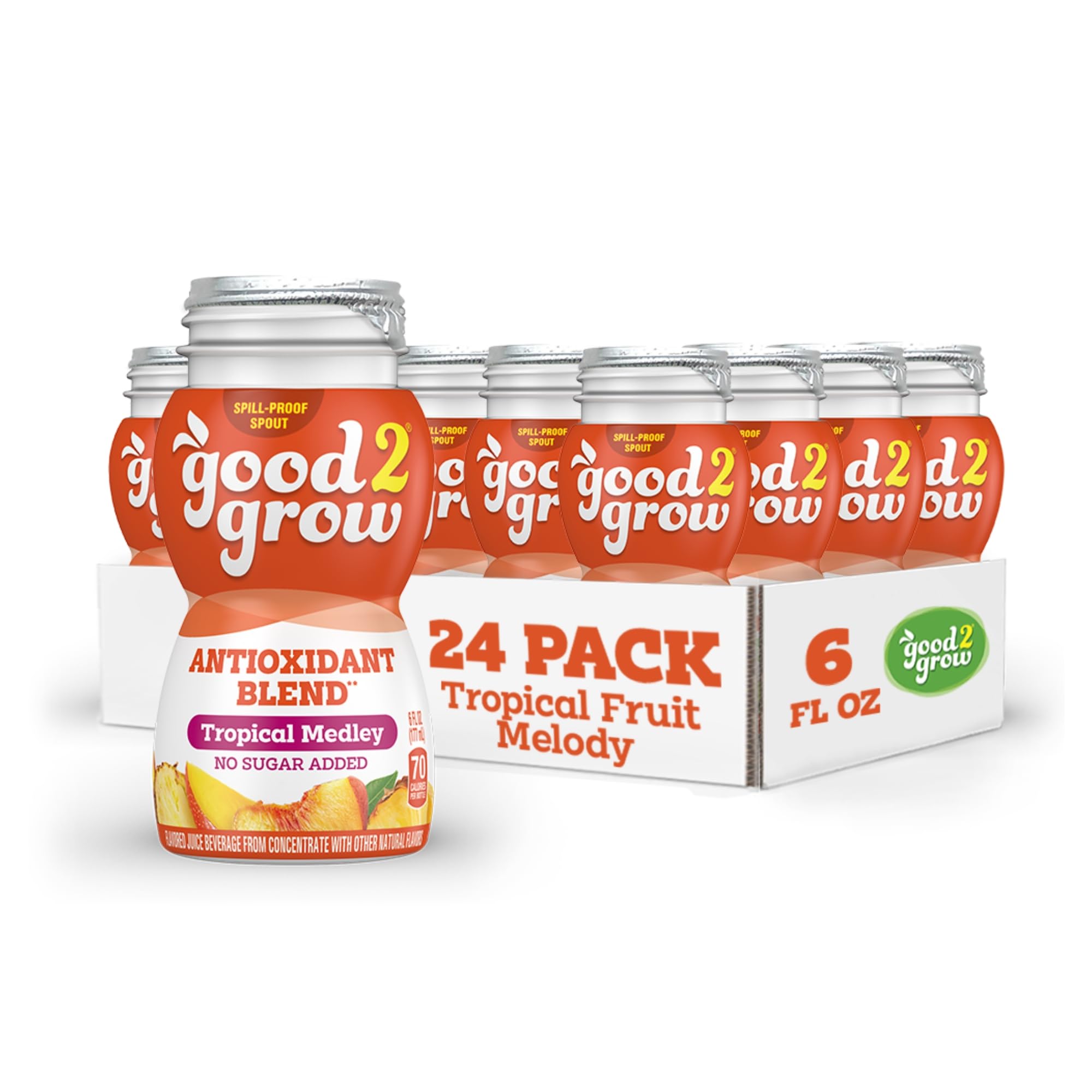 Amazon.com : good2grow Tropical Medley Antioxidant Blend Juice 24-pack ...