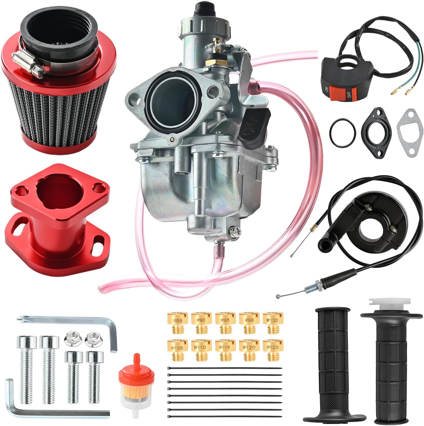 Amazon.com: VM22 Carburetor Carb Predator 212cc carburetor Throttle ...