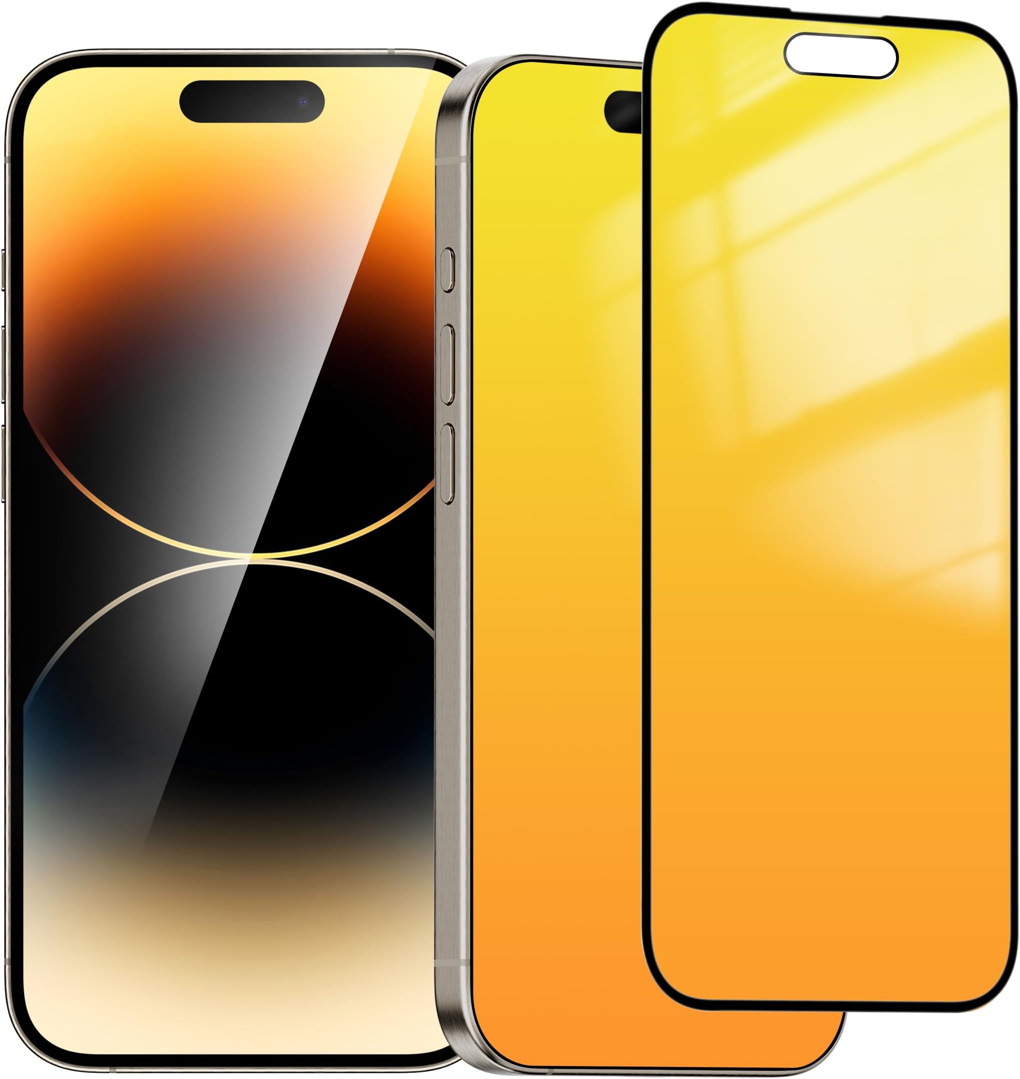 Amazon.com: Heromiracle 2 PACK Privacy Screen Protector for iPhone 15 ...