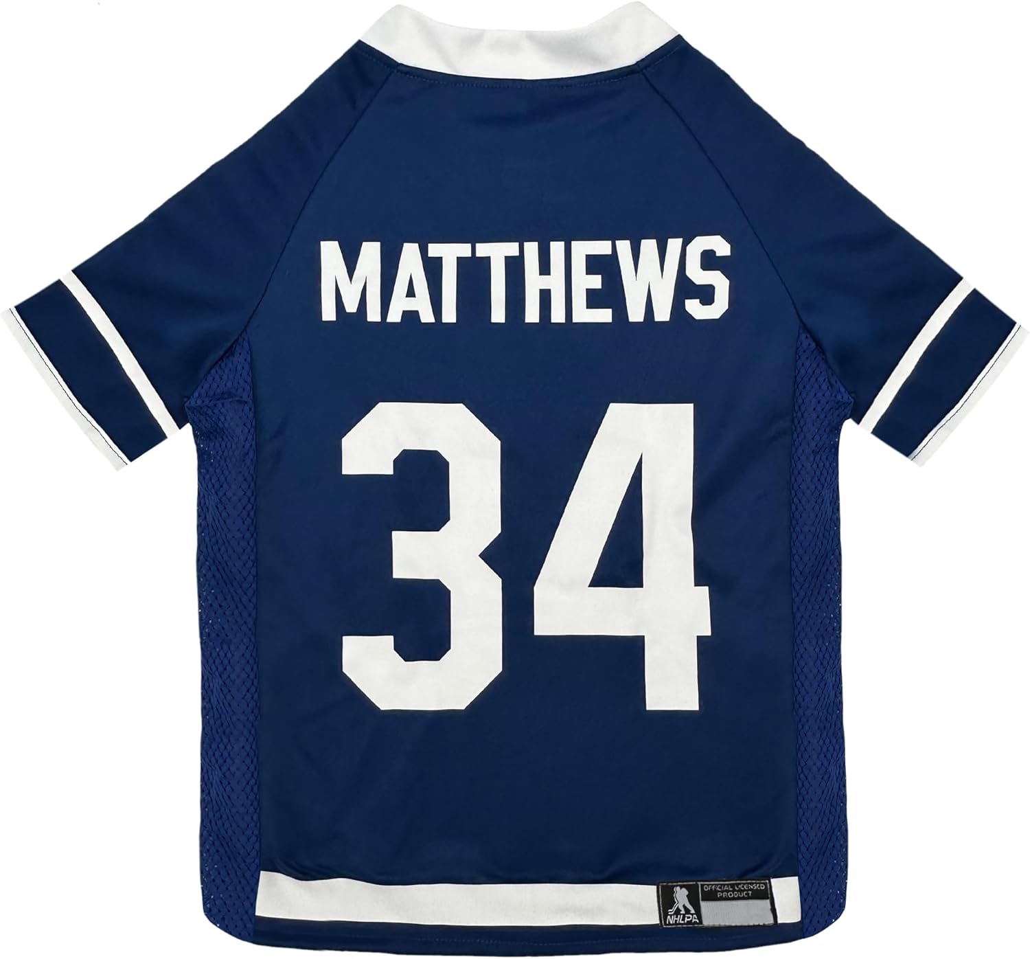 Amazon.com : Pets First NHLPA Auston Matthews Mesh Jersey for Dogs ...