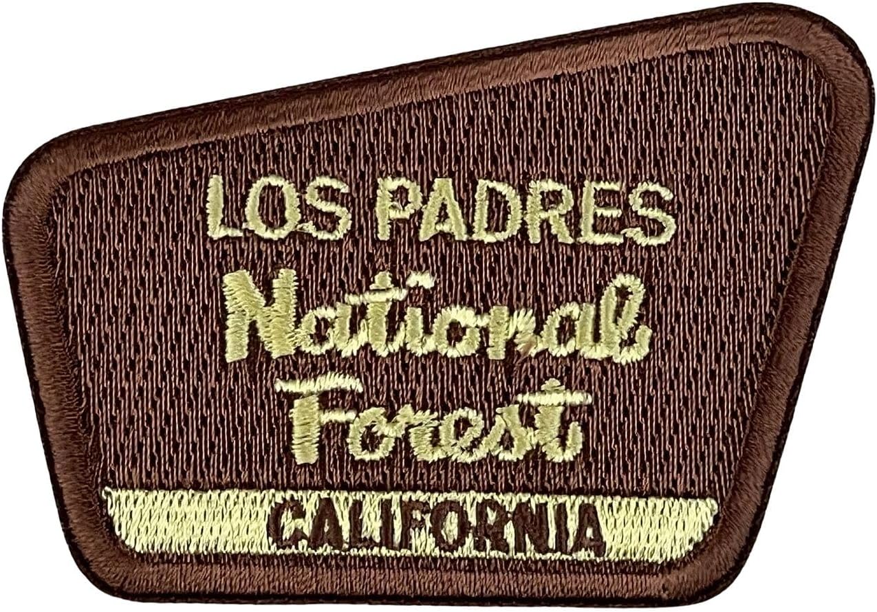 Amazon.com: Los Padres National Forest Patch - Embroidered Patch 3" x 2 ...