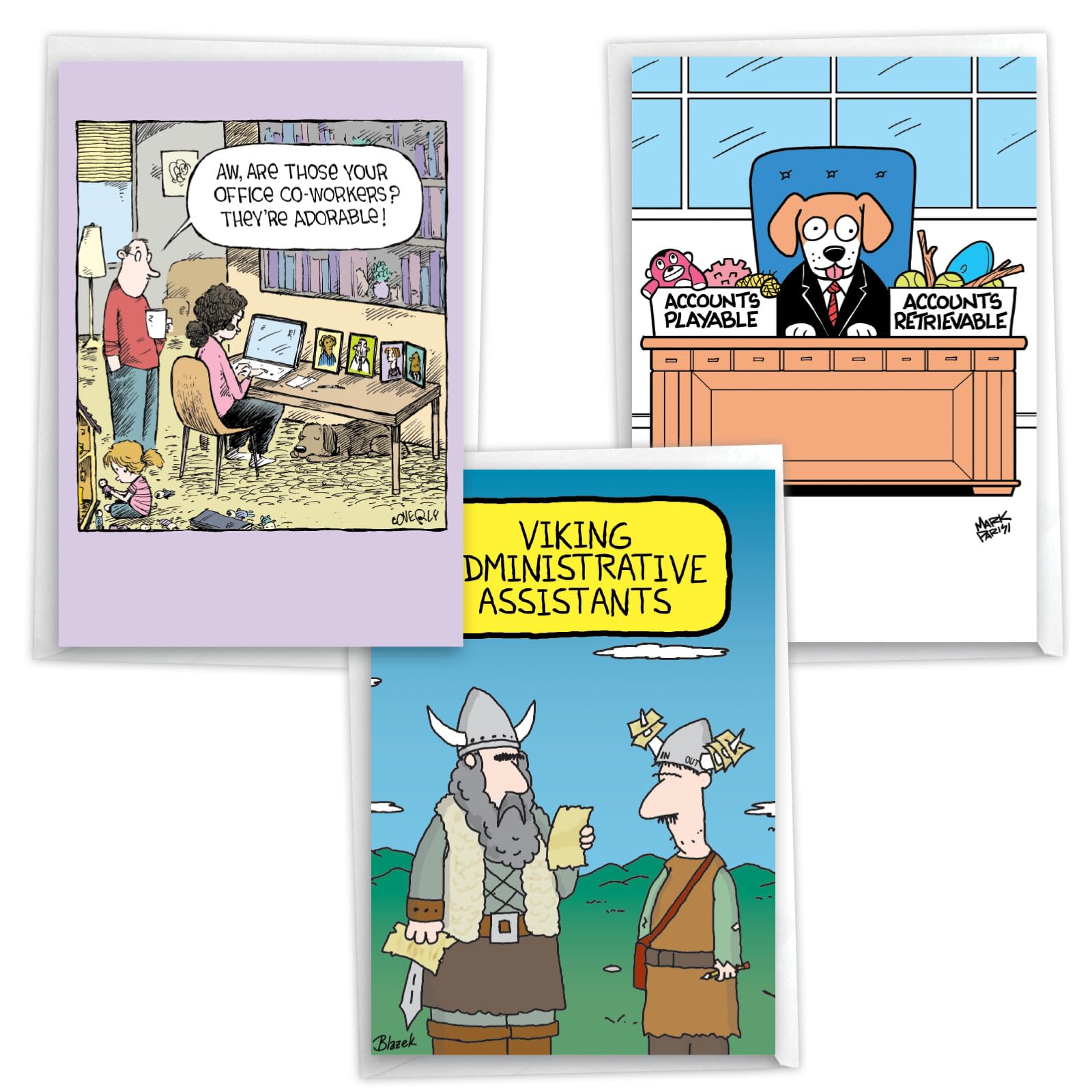 Snapklik.com : NobleWorks Assortment Pack Of 3 Funny Administrative ...