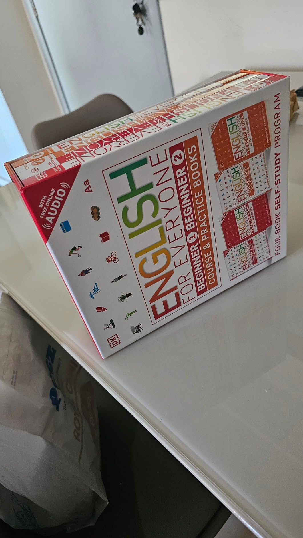 English for Everyone: Beginner Box Set: Course and Practice Books Four ...