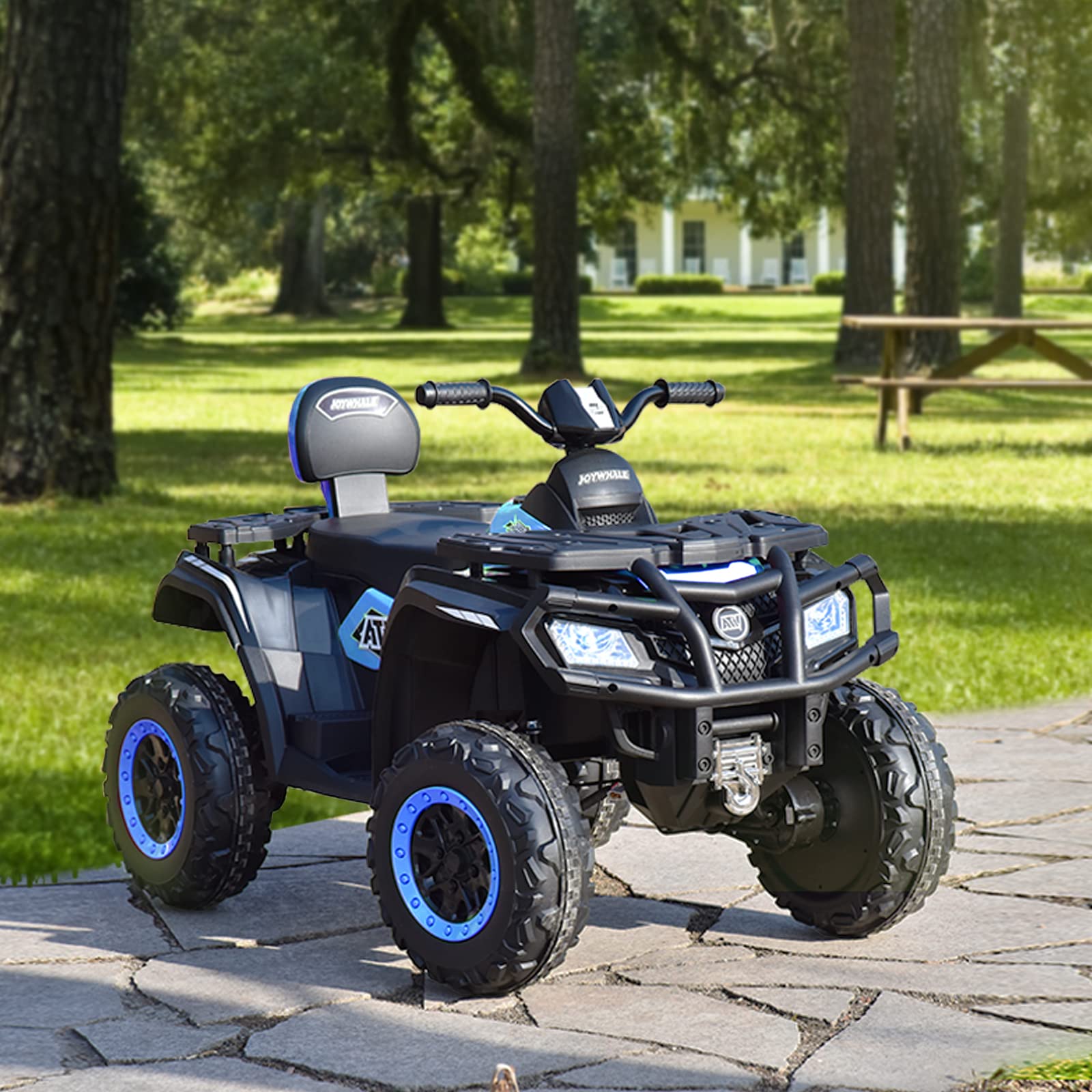 Buy Joywhale 24V Kids Ride on 2 Seater ATV Car 4WD Quad Electric ...