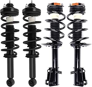 Amazon.com: SCITOO Front and Rear Complete Struts Spring Assembly ...