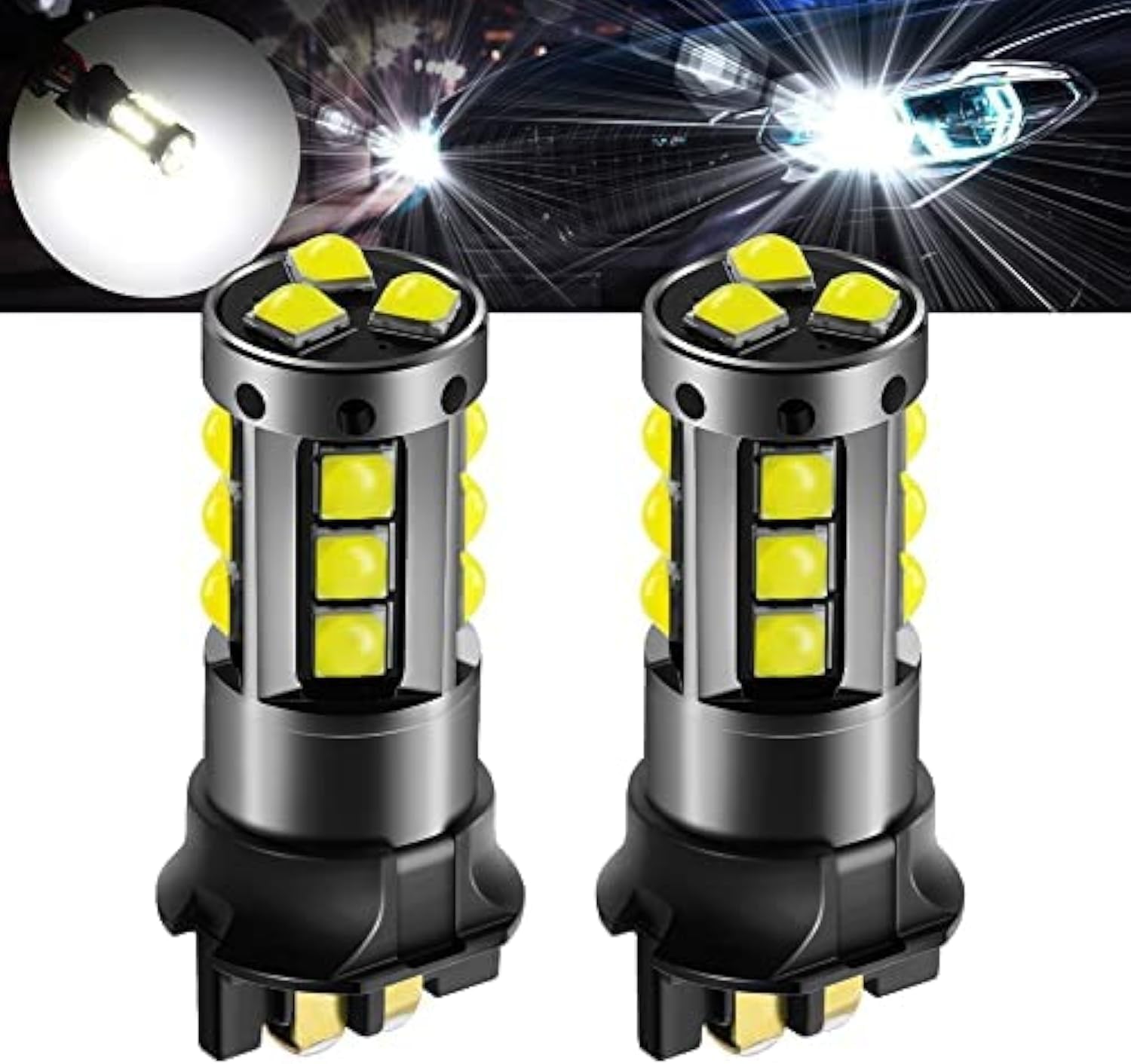 Amazon.com: Philips 12182HTRC1 HiPerVision 12182 PW24W 12182 HTR 12V ...