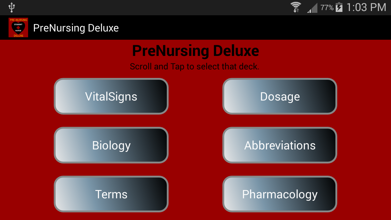 PreNursing Flashcards Deluxe - App on Amazon Appstore
