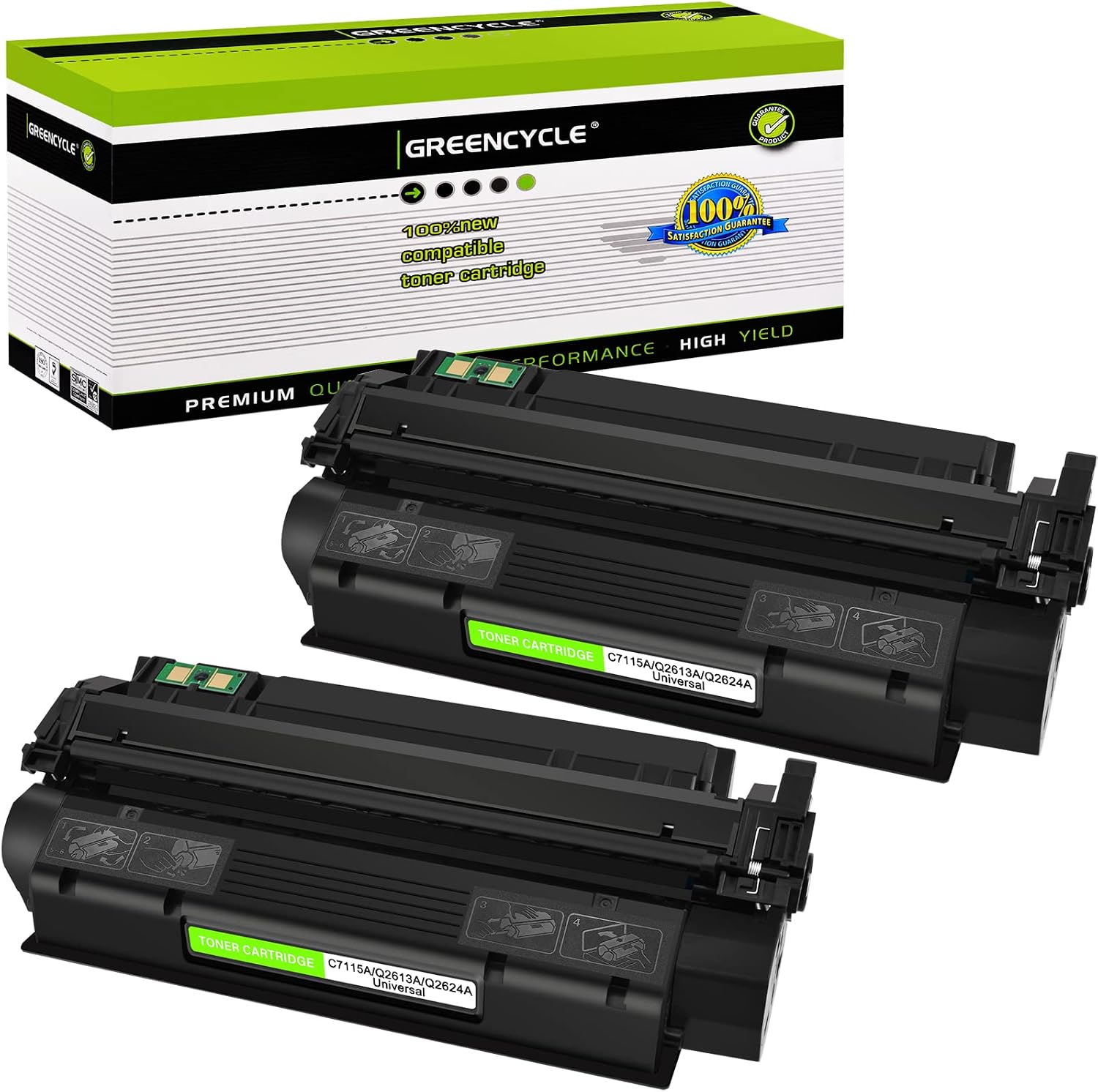 Amazon.com: greencycle Compatible Toner Cartridge Replacement for HP ...