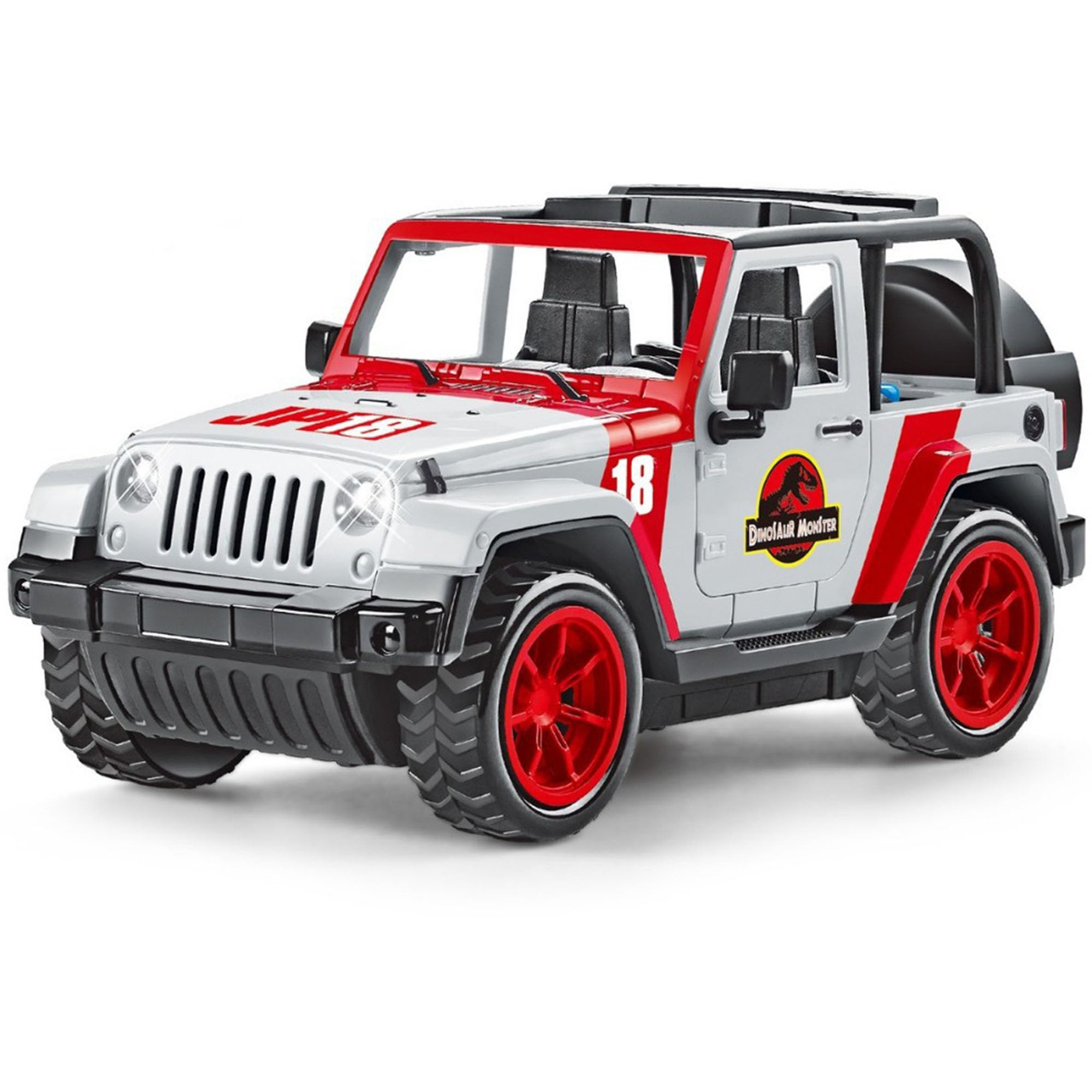 FunBlast Off Road Jeep Toy for Kids, Pull Back Jeep Toy with Openable ...