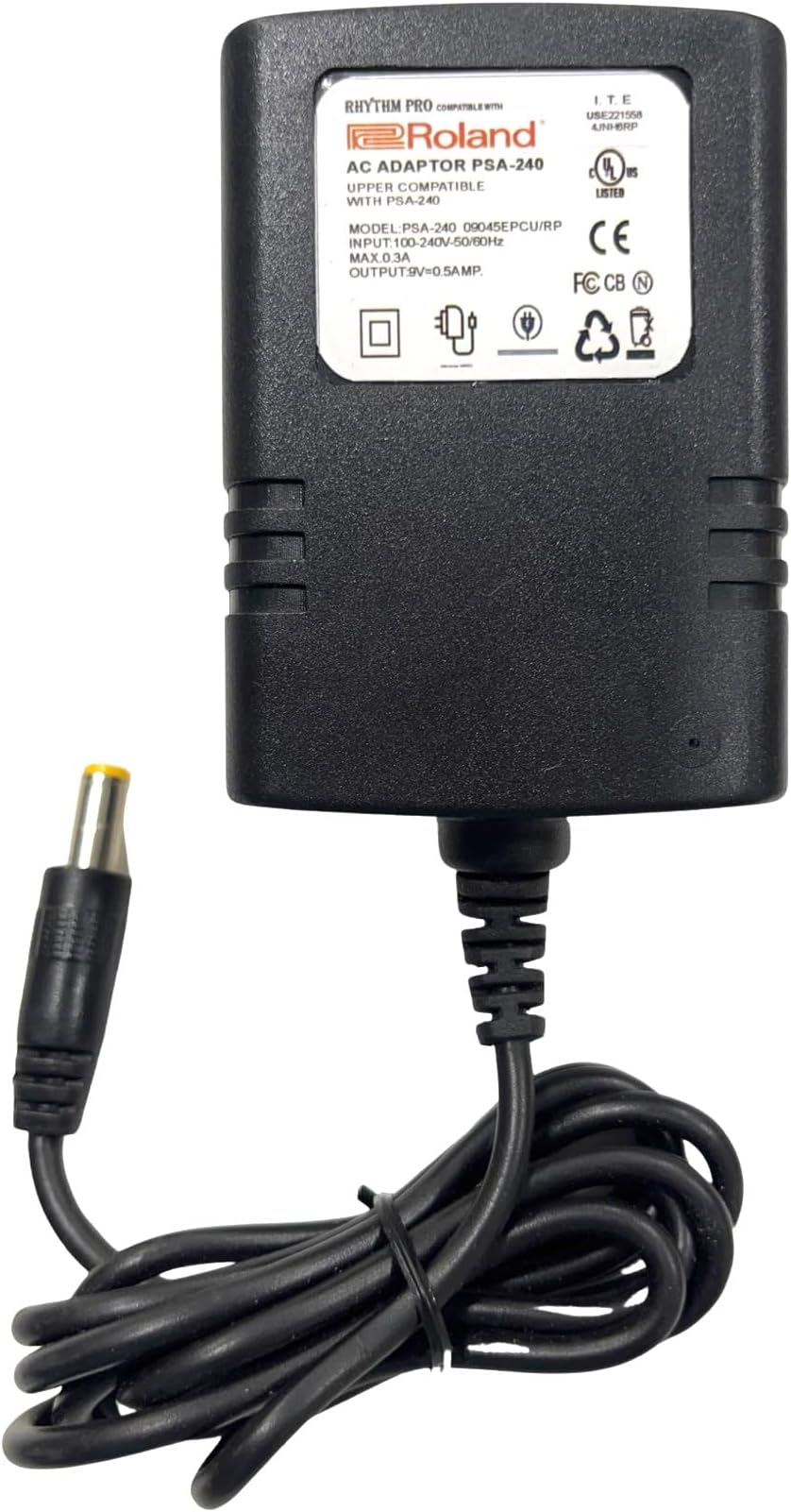 Rhythm Pro Replacement for Boss/Roland PSA-240 AC Power Supply Adaptor ...