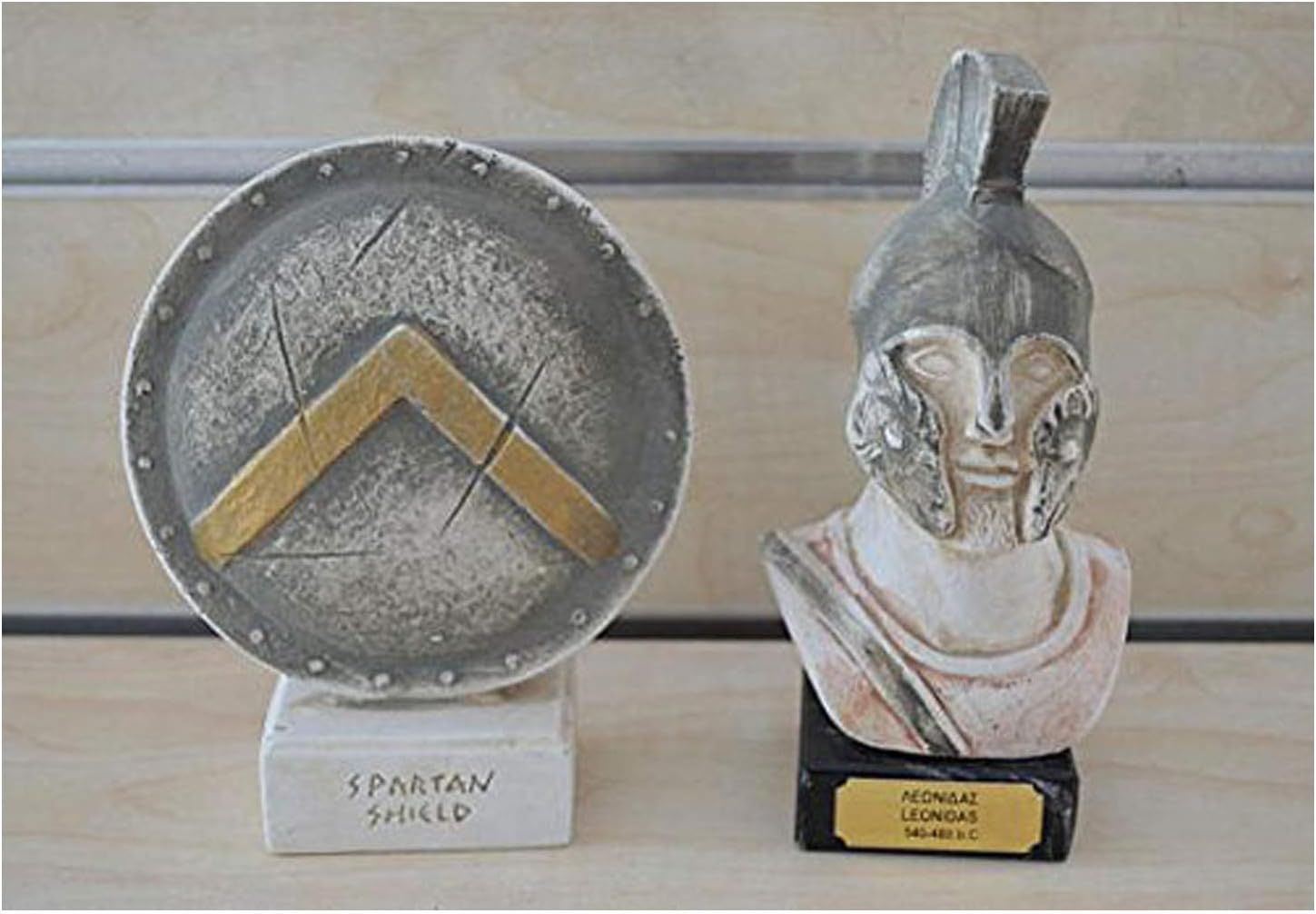 Estia Creations Leonidas Shield Sculpture Hero Set Artifacts : Amazon ...
