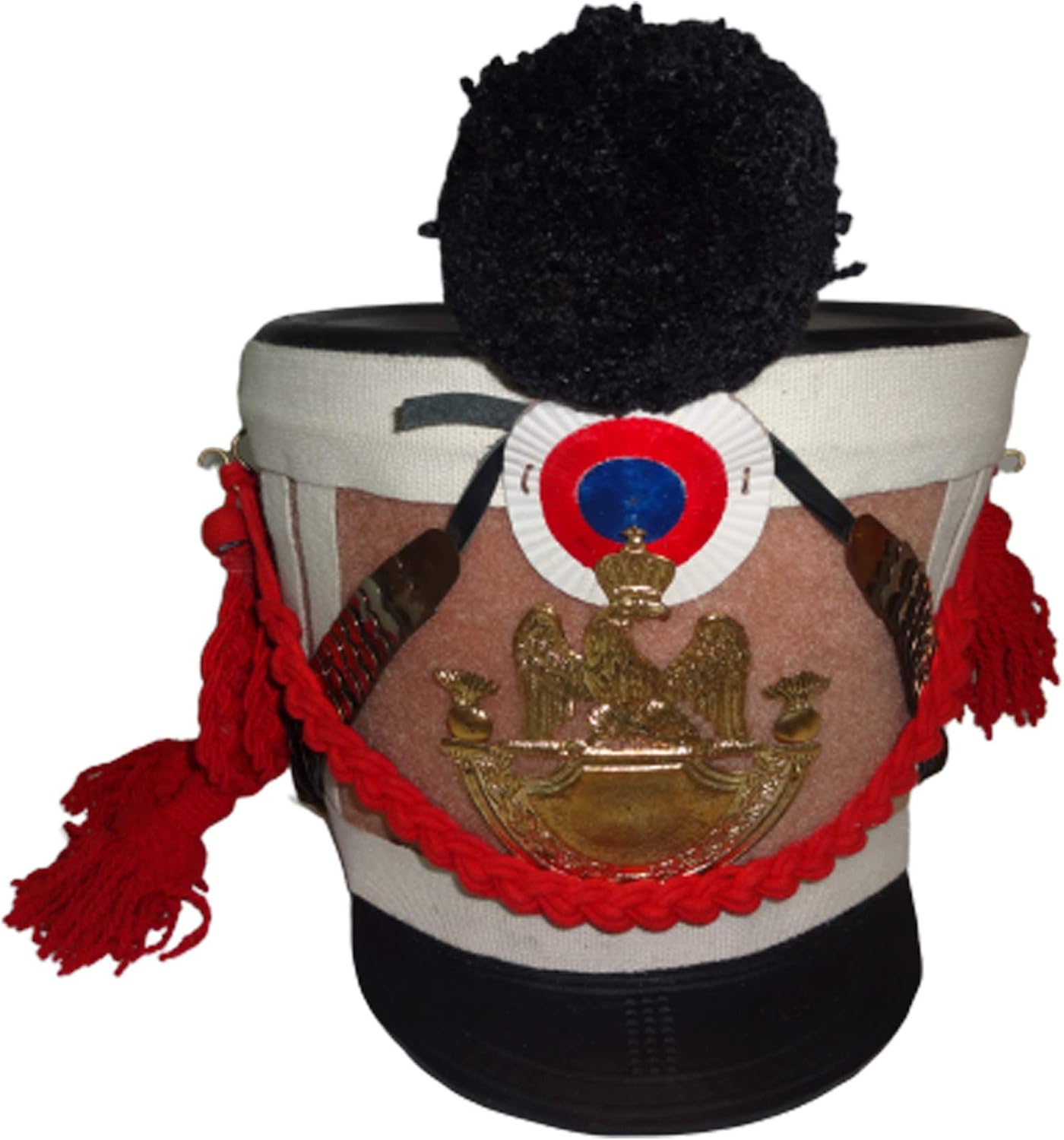 Amazon.com: warreplica French Napoleonic Shako Helmet w/Natural Felt ...