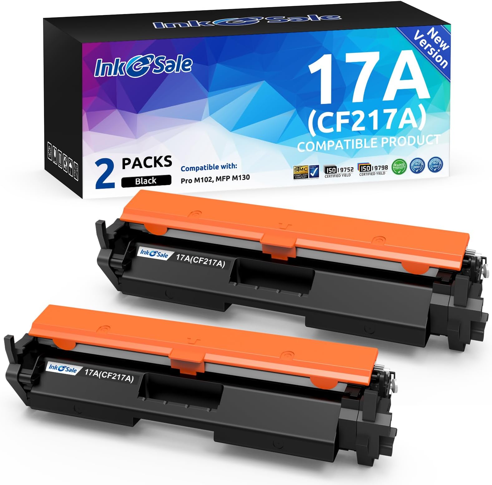 Amazon.com: INK E-SALE 17A Compatible Toner Cartridge Replacement for ...