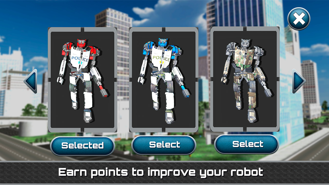 Police Robot Transformer Car - App on Amazon Appstore