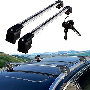 Rekapa-Roof Bars For Cars With Flush Roof Rails For Nissan Qashqai (J12 ...