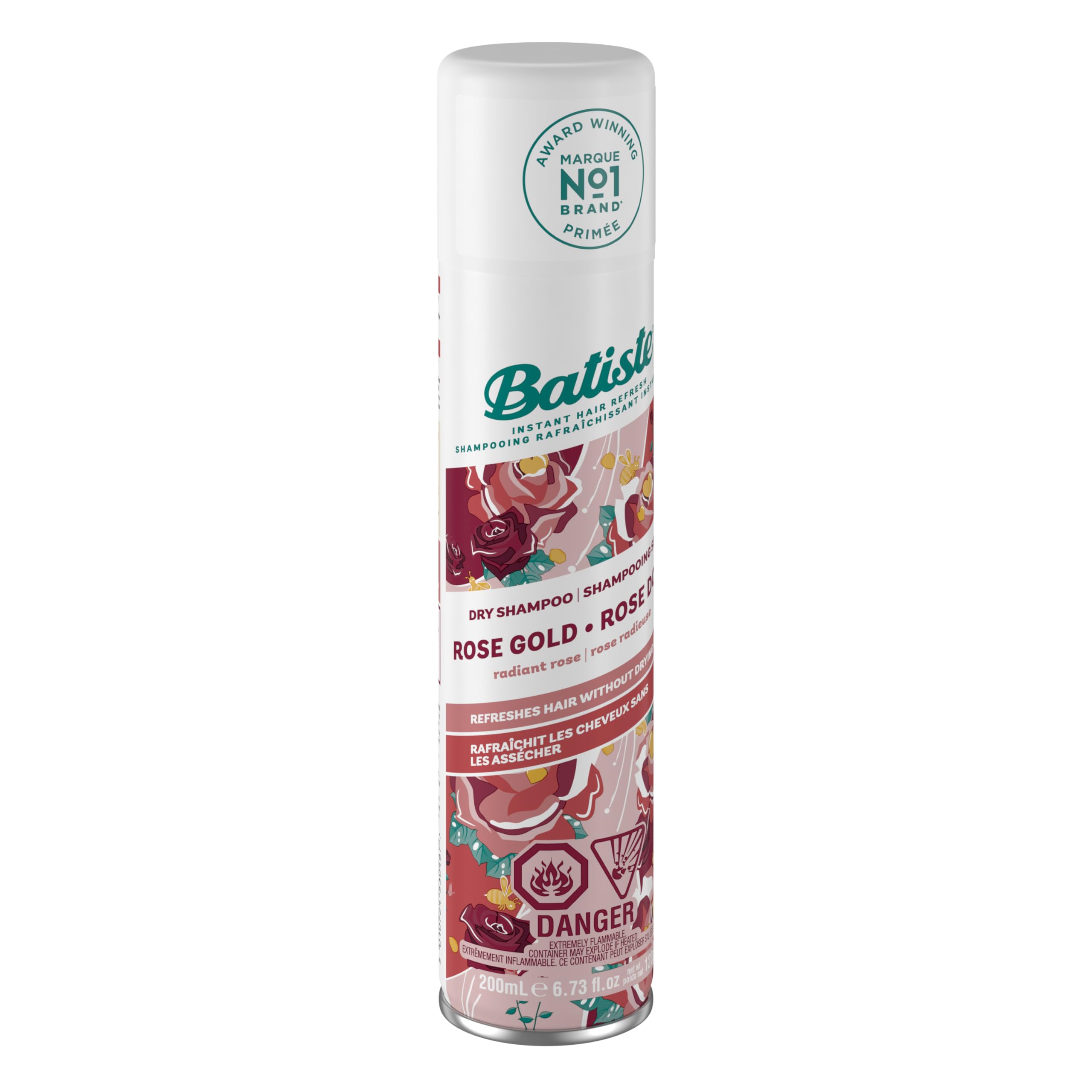 Batiste Dry Shampoo Spray, Rose Gold, 200-ml (Packaging may vary ...