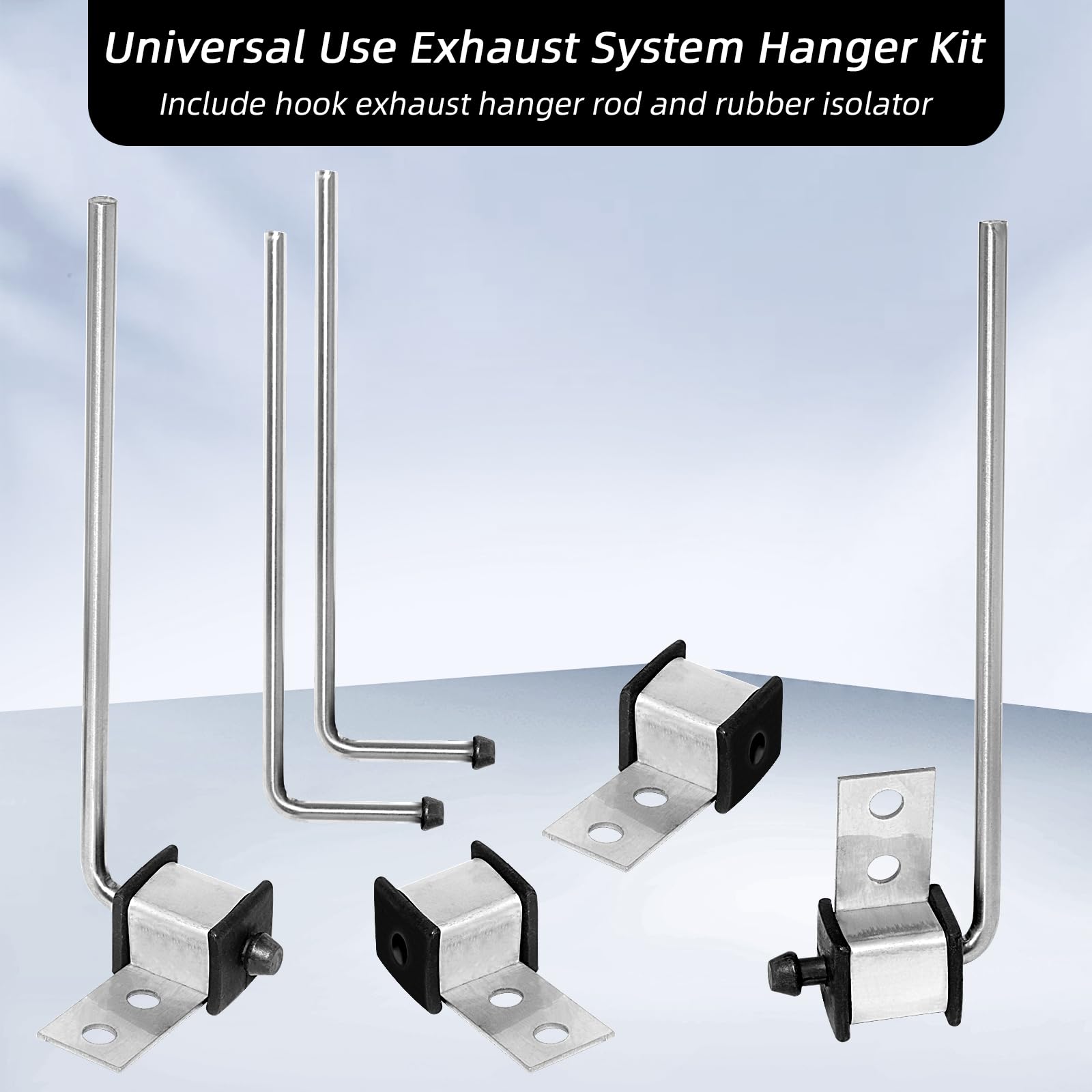 Snapklik.com : PALOZO Stainless Steel Exhaust Hanger Rod Weld On Heavy ...
