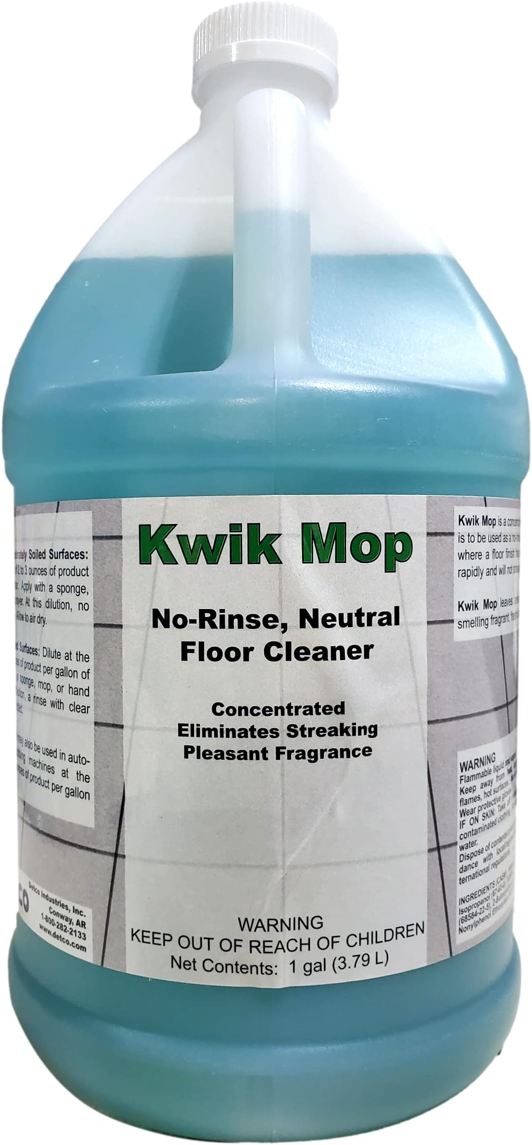 Amazon.com: Spartan Damp Mop No-Rinse Floor Cleaner Concentrate (301604 ...