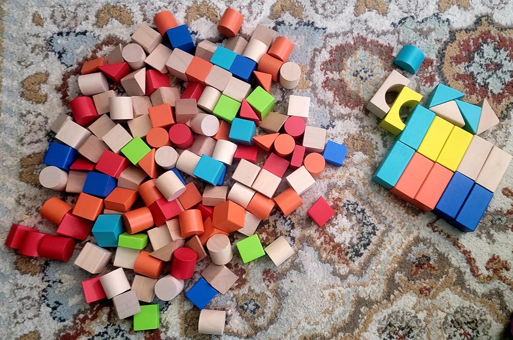 Amazon.com: Imaginarium 150pcs Wooden Blocks Set (AD21164) : Toys & Games