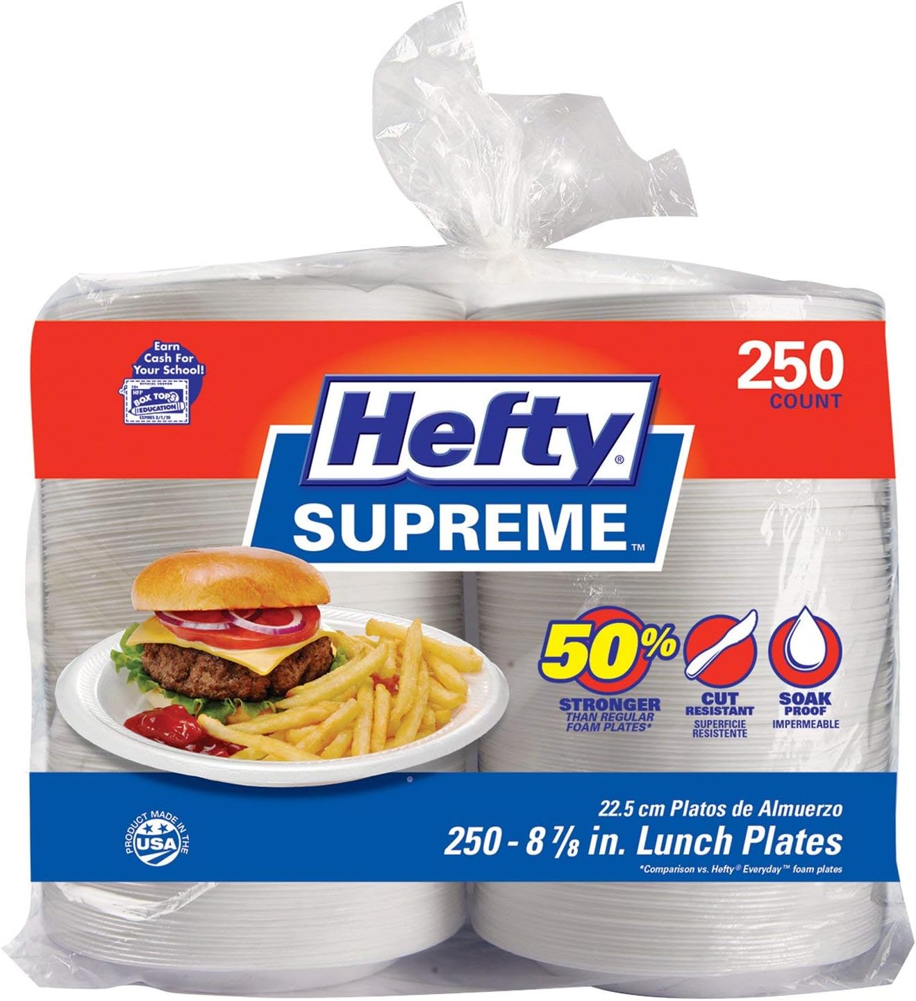 Amazon.com: Hefty Supreme Plates - 320 ct. (2 Pack) : Health & Household